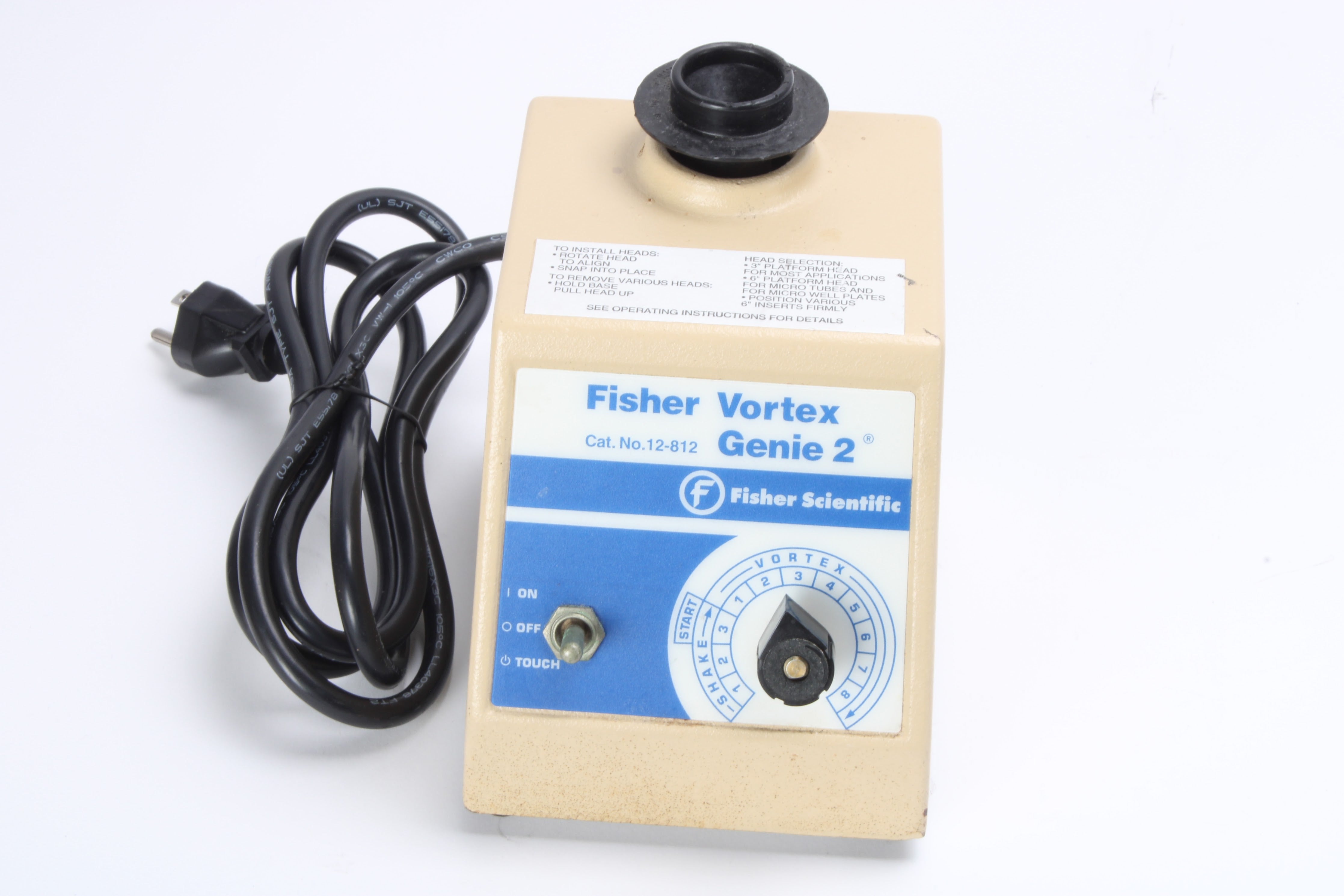 Scientific Industries G-560 Vortex-Genie 2 Mixer 12-812 - Fair Conditi ...