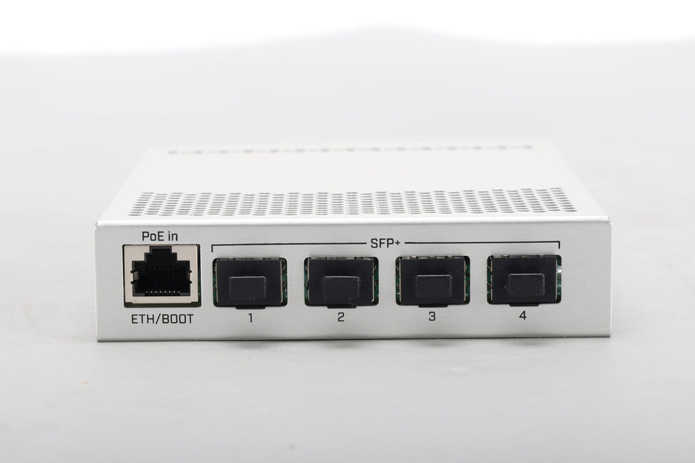 Mikrotik CRS305-1G-4S+IN Cloud Router Switch 4xSFP+ 1x GLAN PoE-In Rou ...