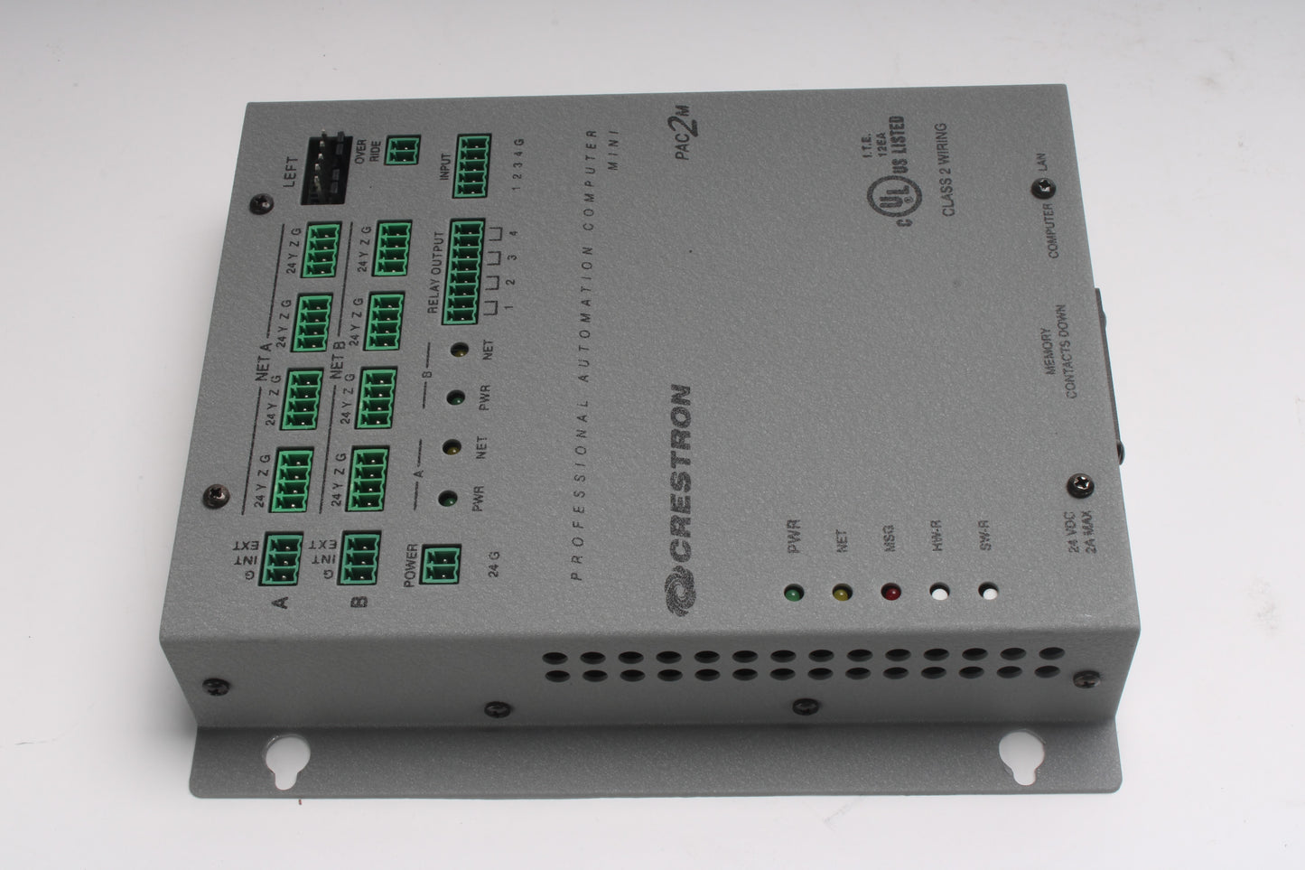 Crestron PAC2M Mini Automation 2-Series Controller - No Power Supply ...