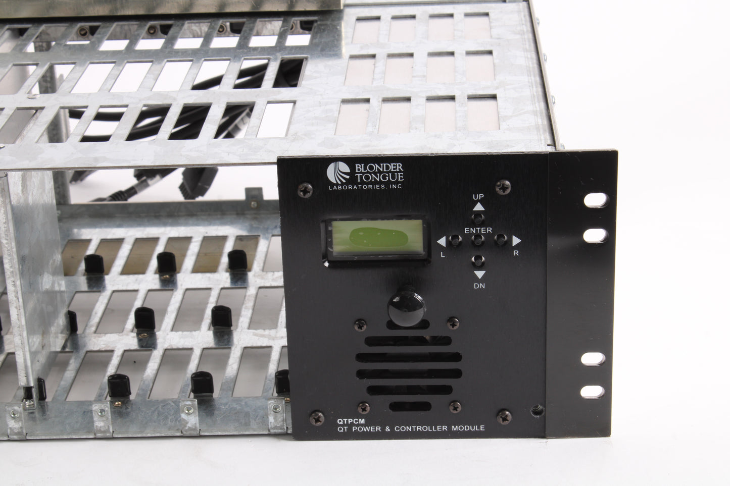 Blonder Tongue Rack Chassis QTRC + QTPCM QT Controller +4x QTM-HD QAM ...