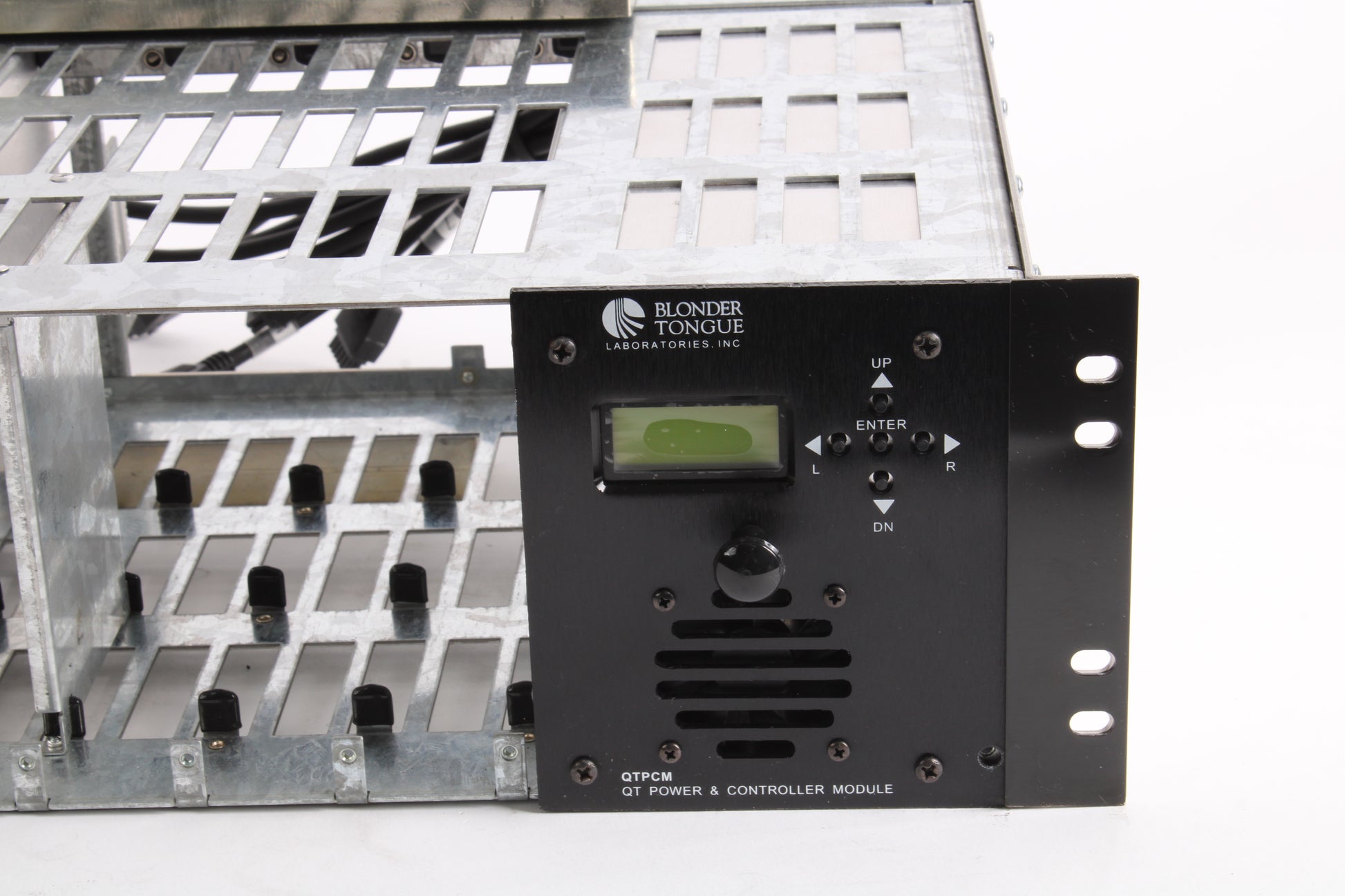 Blonder Tongue Rack Chassis QTRC + QTPCM QT Controller +4x QTM-HD QAM ...