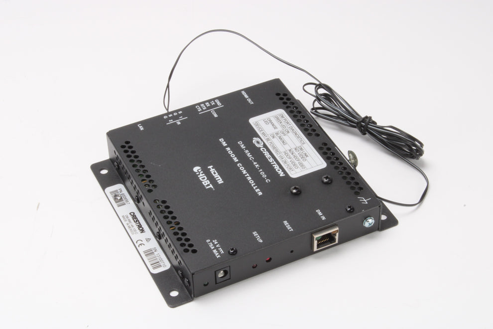 Crestron DM-RMC-4K-100-C Room Controller 6506567 With IR Trigger Cable ...