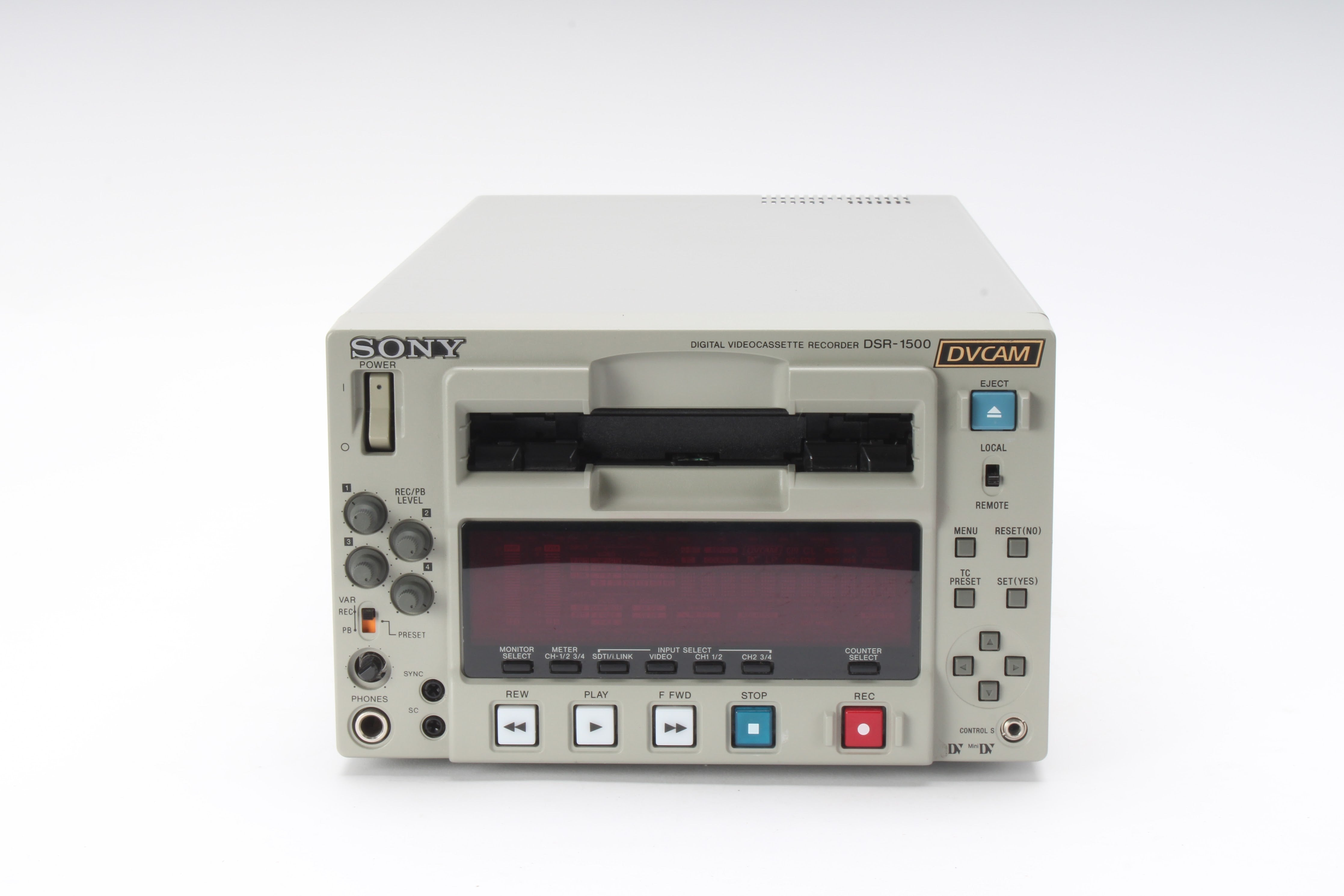 Sony DSR-1500 DVCam Digital Videocassette Recorder - AS IS – NTC Tech