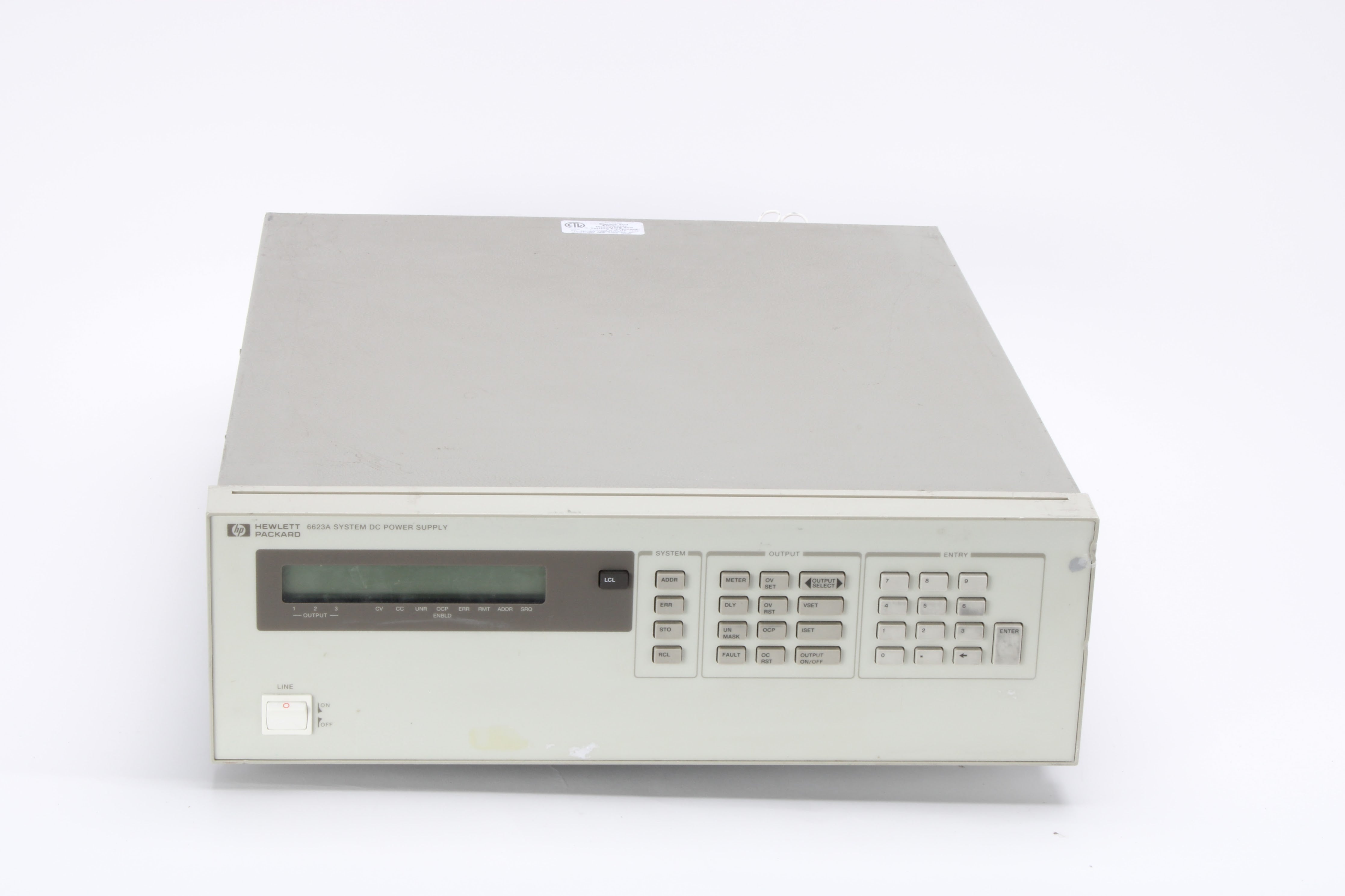 HP 6623A Triple Output DC Power Supply With 0700 and 0750 Options - Fa ...