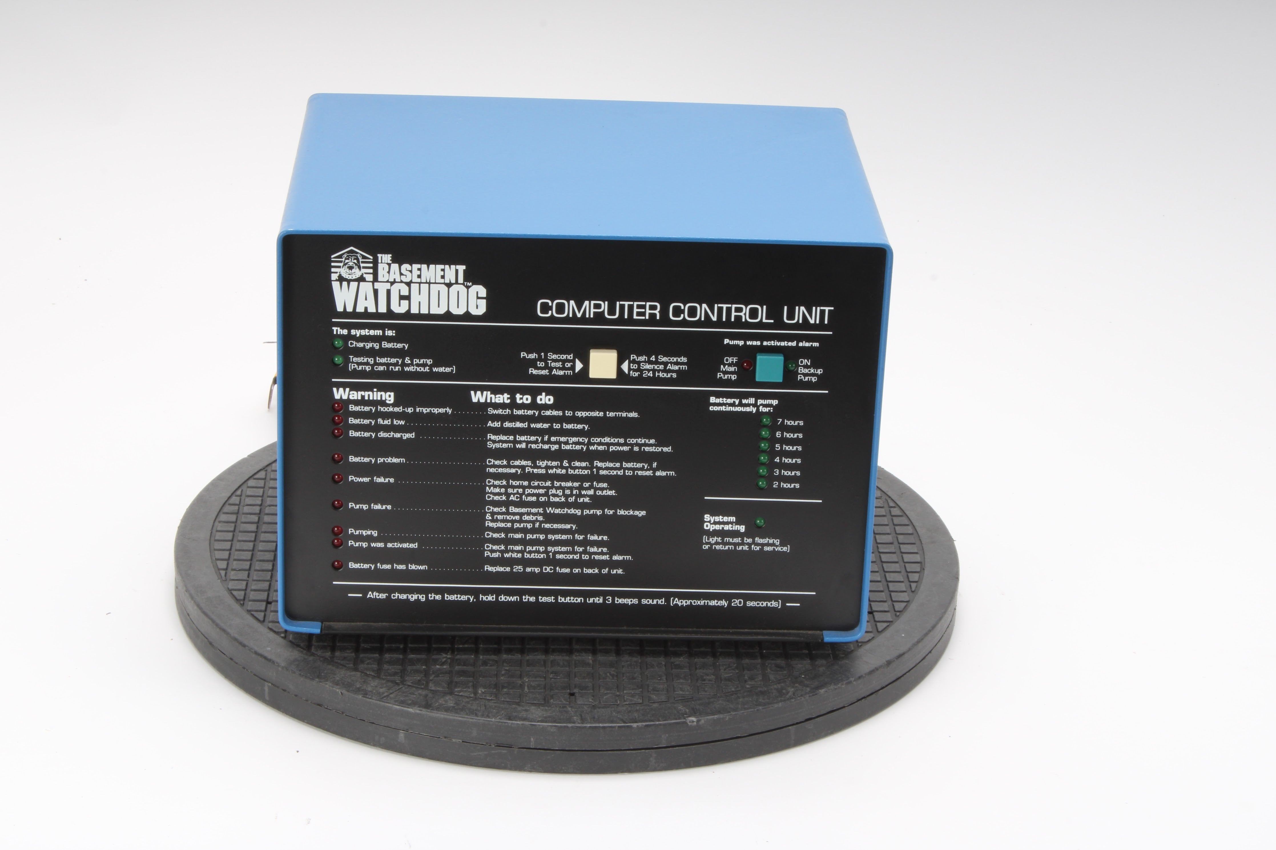 Glentronics The Basement Watchdog Computer Controlled Unit for Sump Pu ...