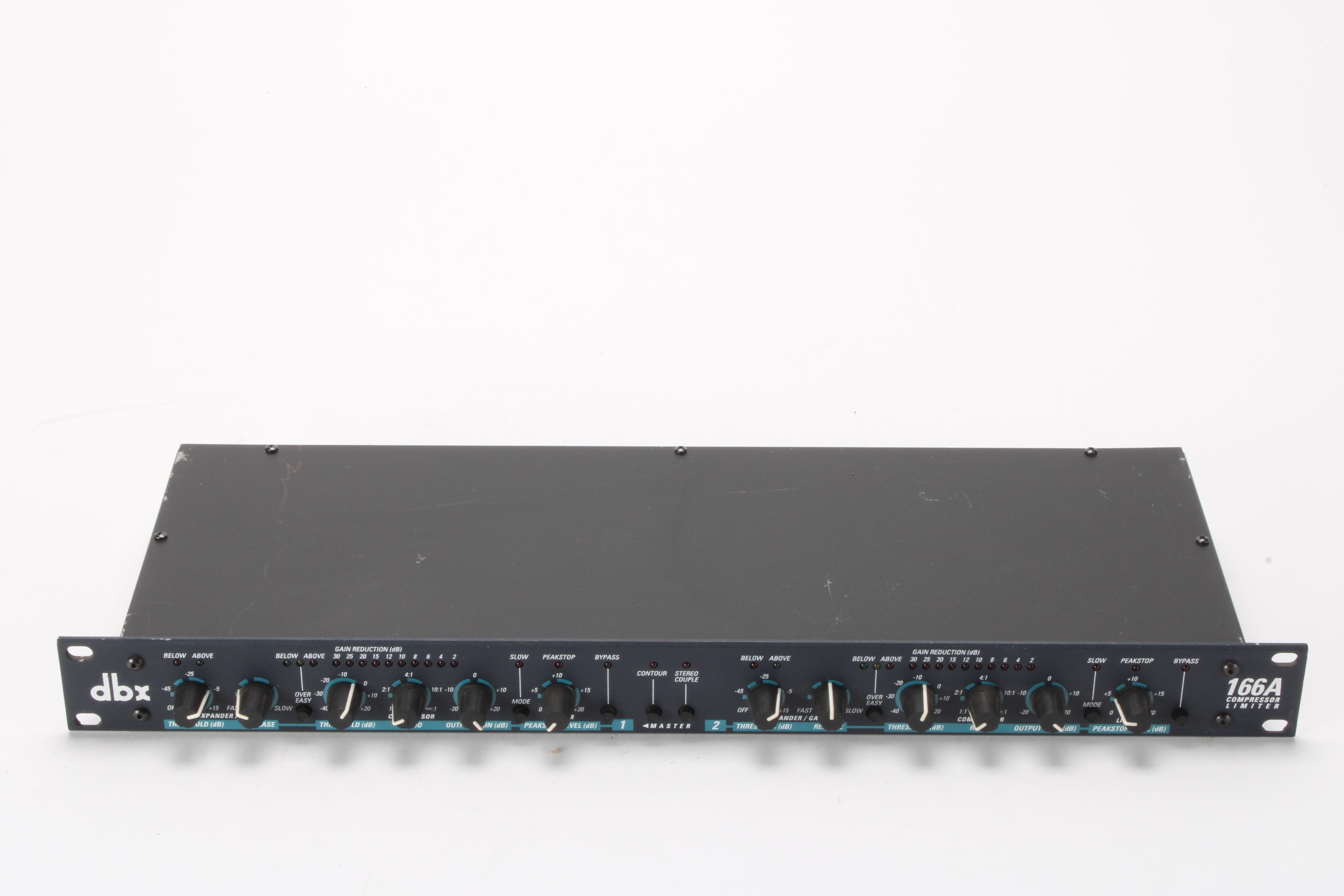 DBX 166A Compressor Limiter With Rack Ears – NTC Tech