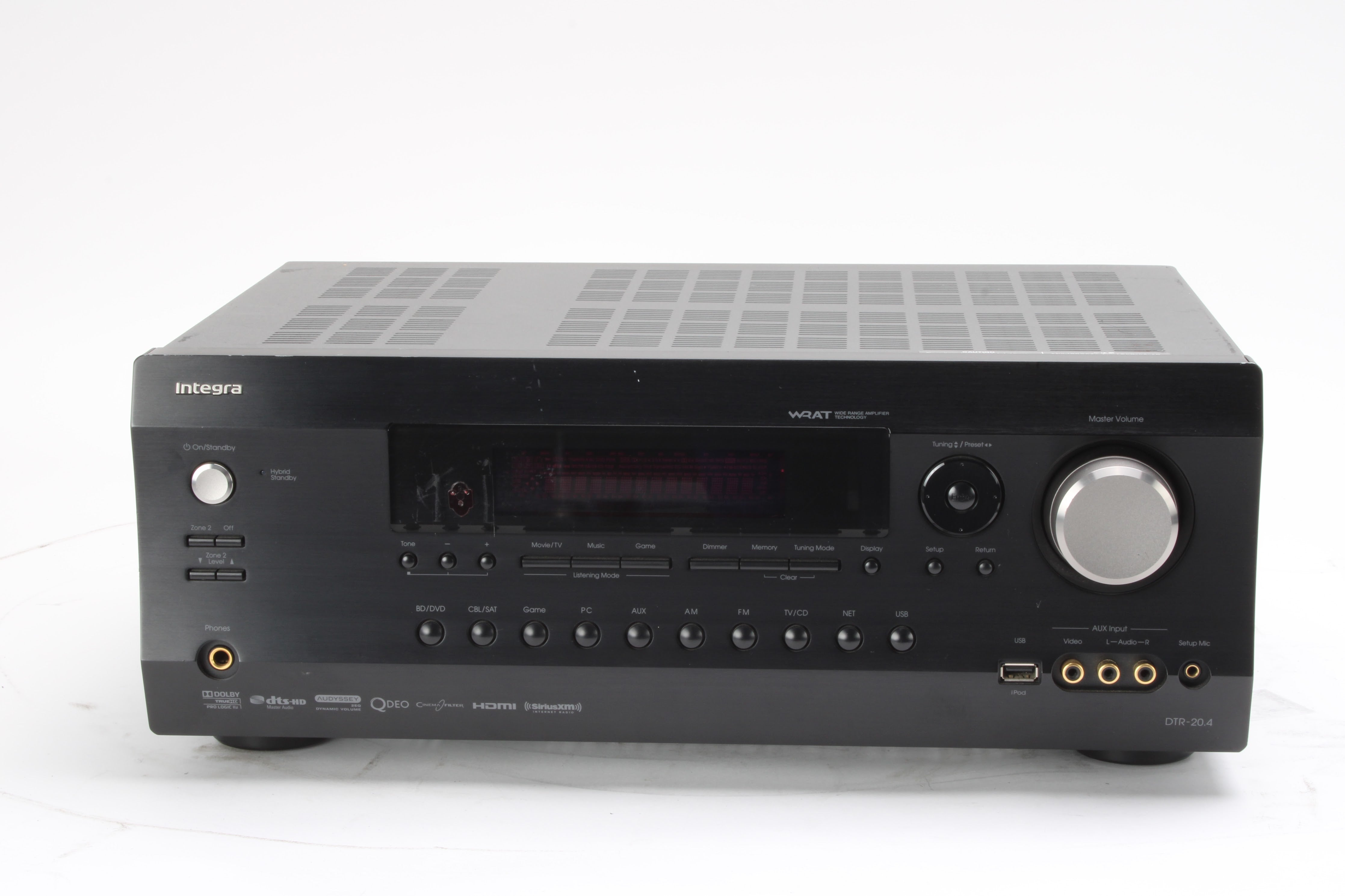 Integra DTR-20.4 5.2 Channel Network A/V Audio Receiver - Fair Conditi ...