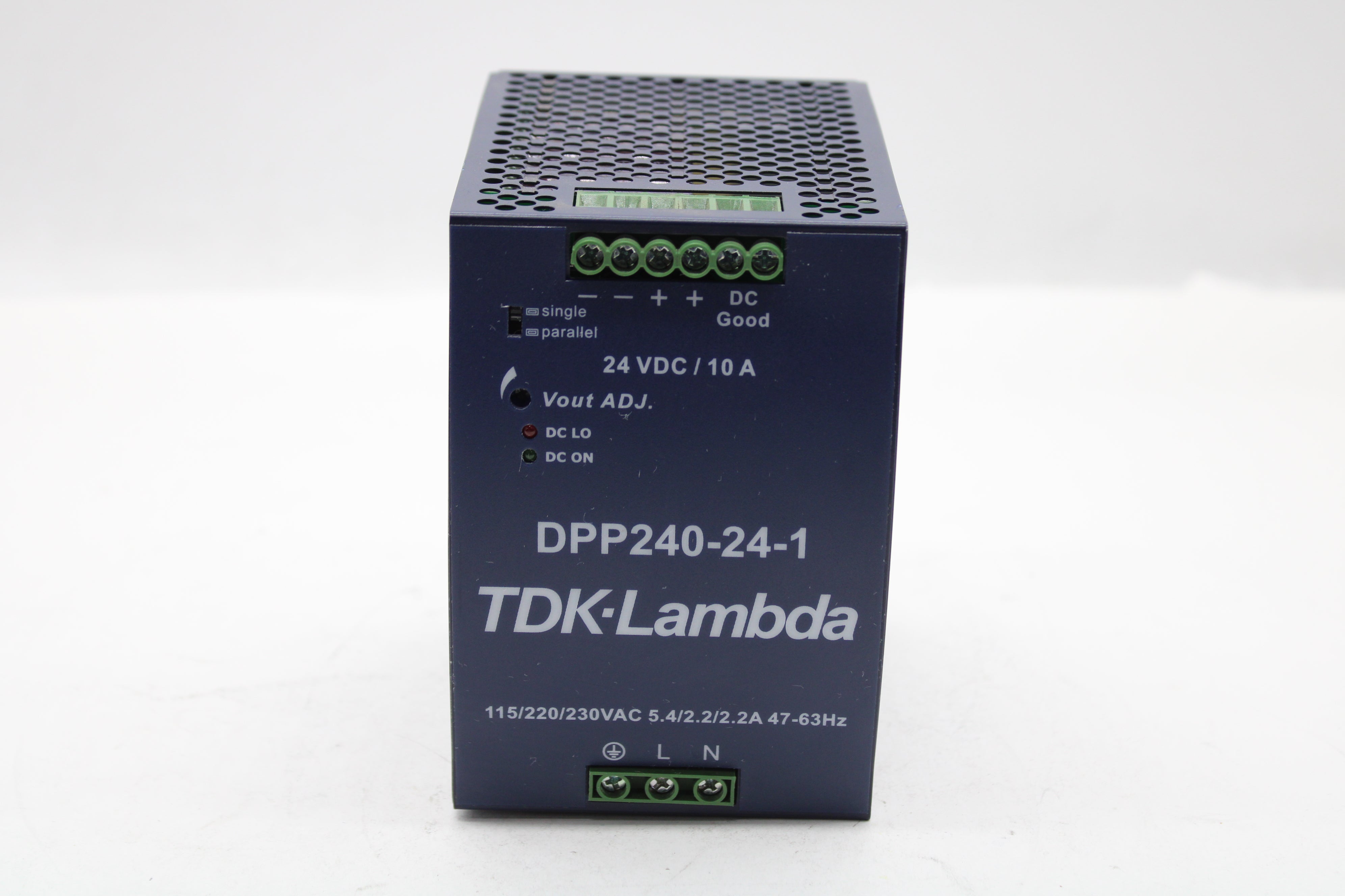 TDK-Lambda DPP240-24-1 Power Supply Output: 24VDC 10A 240W – NTC Tech