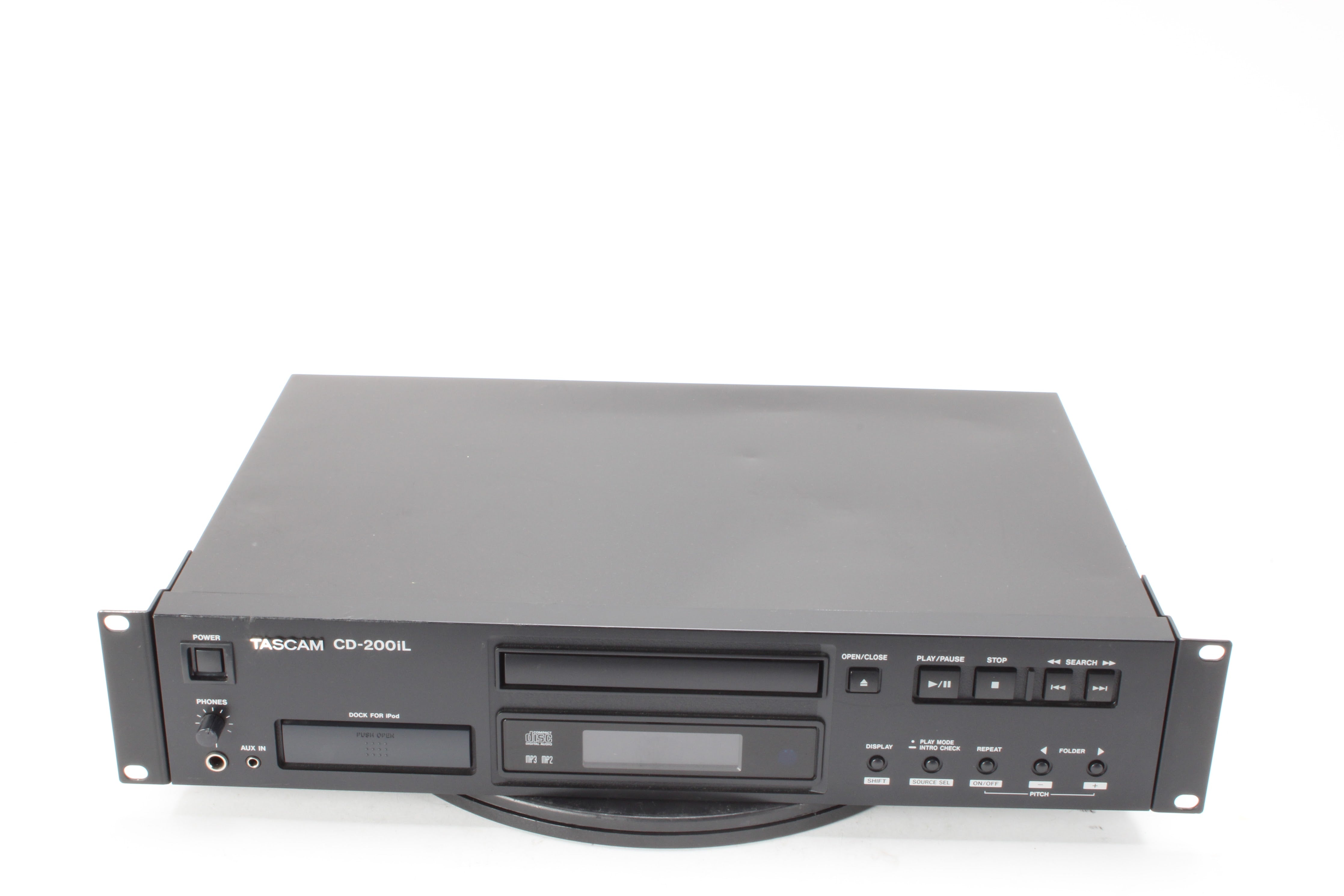 Tascam CD-200iL Professional CD Player & iPod Dock - AS IS – NTC Tech