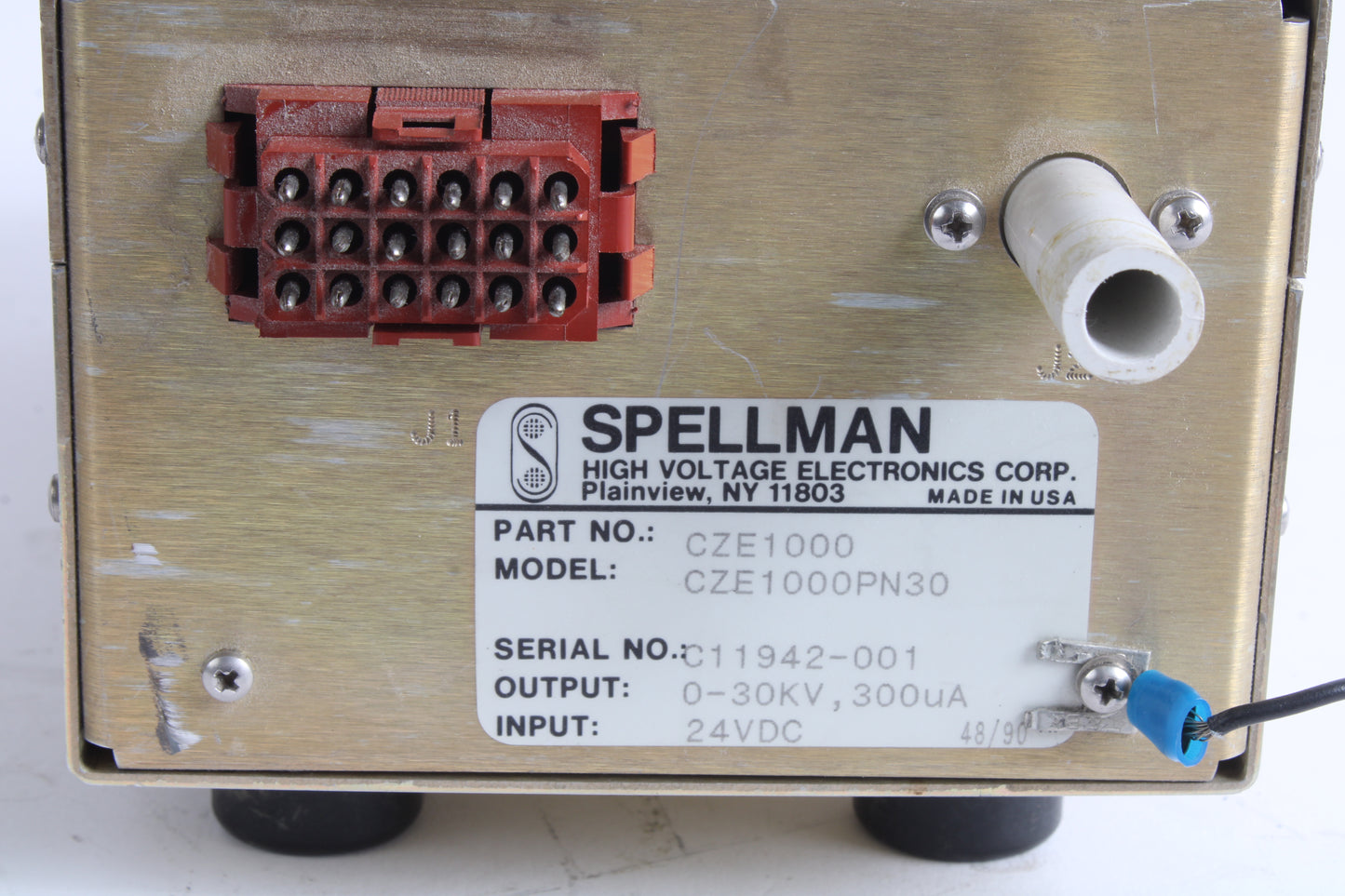 Spellman CZE1000 CZE1000PN30 High Voltage Part – NTC Tech