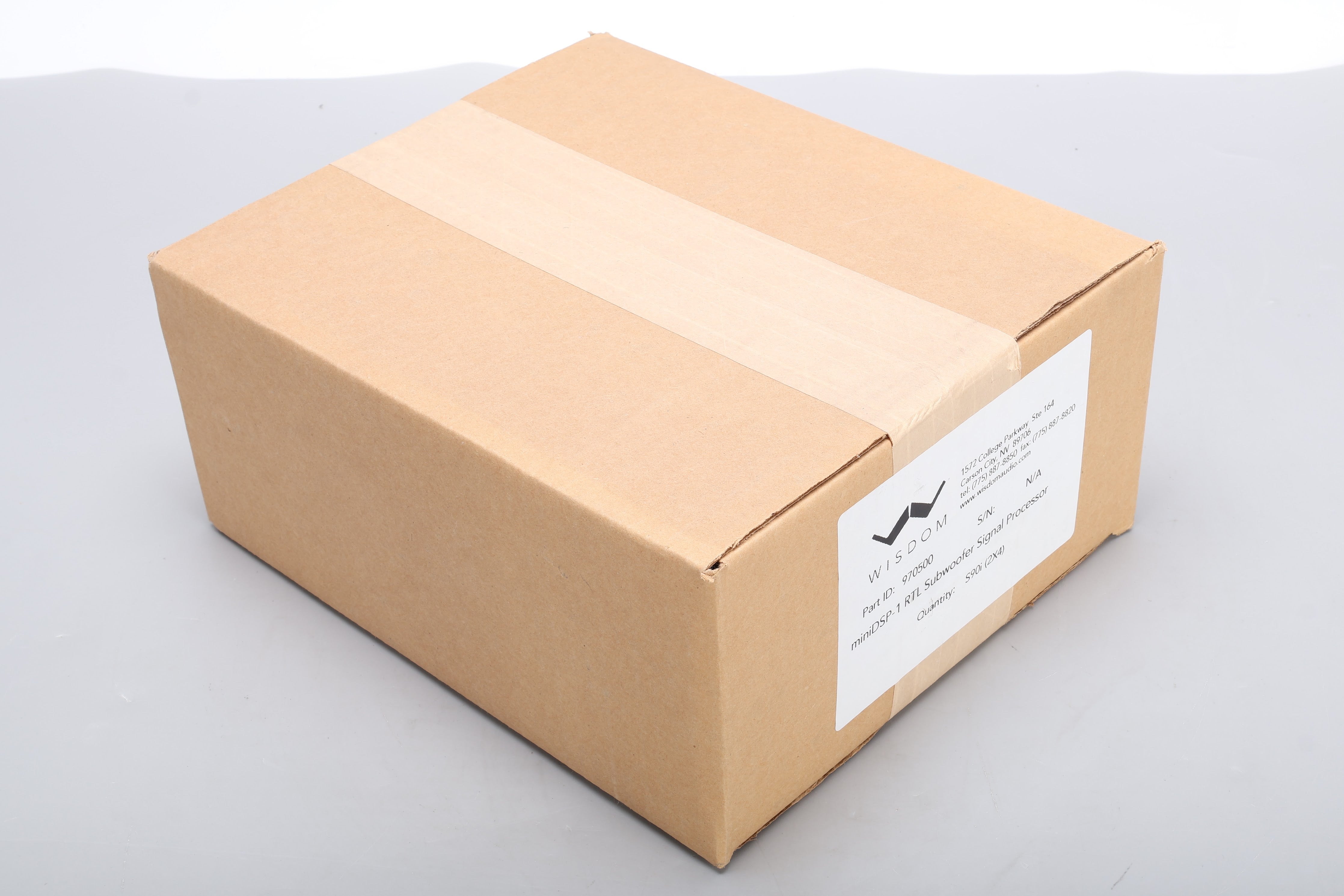 Wisdom miniDSP-1 RTL Subwoofer Signal Processor 970500 - NEW Sealed ...