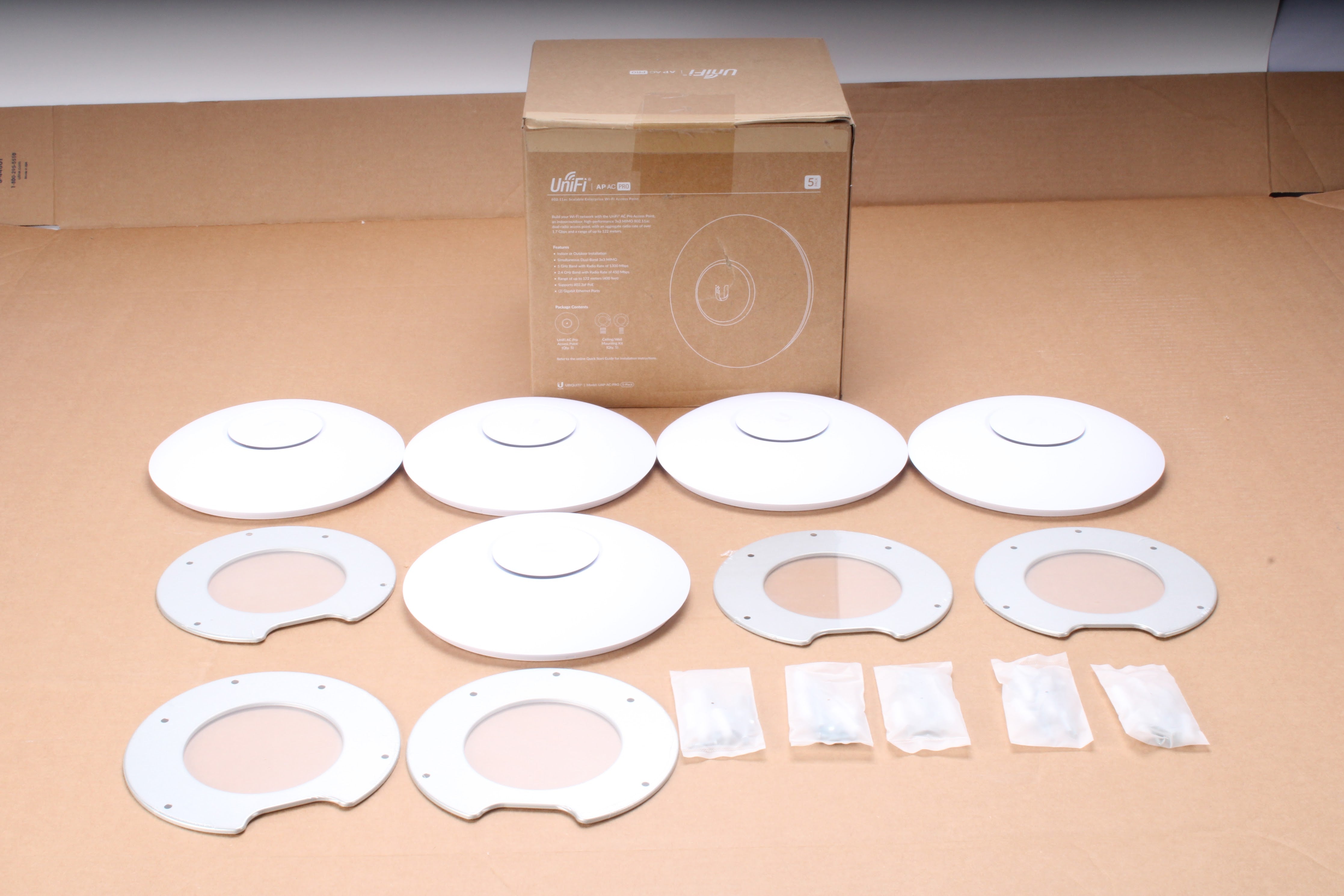 Ubiquiti UniFi UAP-AC-PRO-5-US Wireless Access Point WiFi System With ...