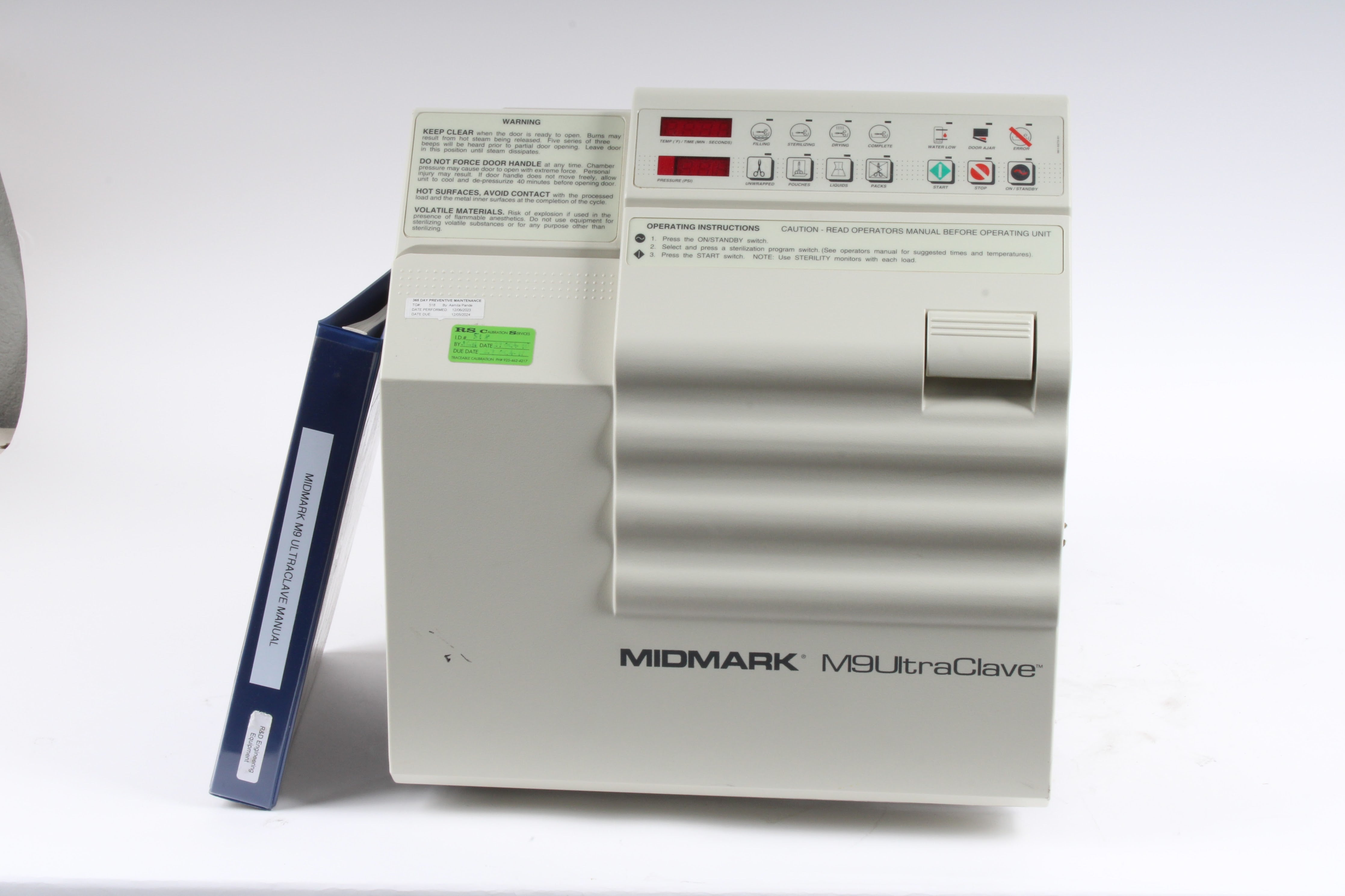 Midmark M9 UltraClave Automatic Sterilizer – NTC Tech
