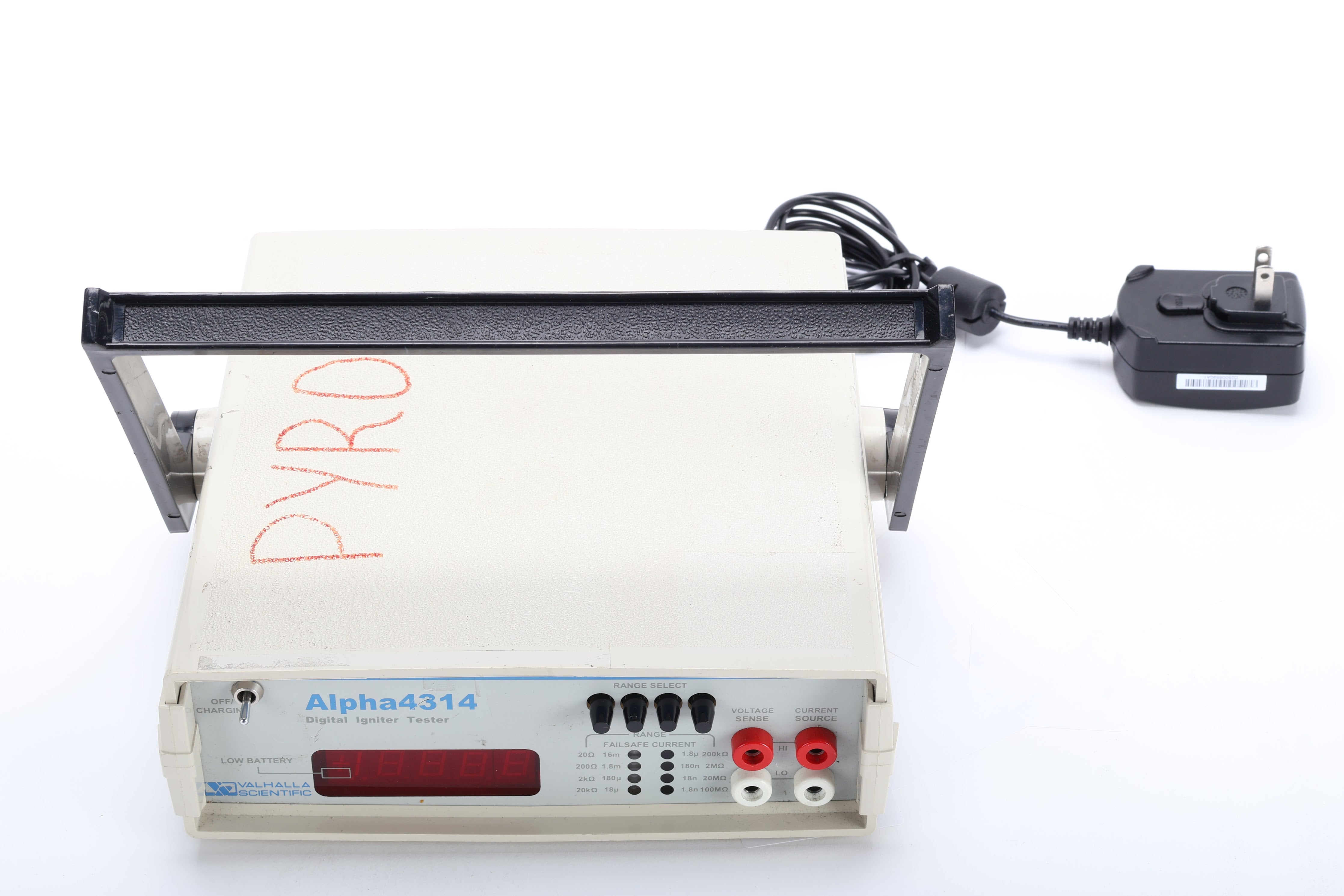 Valhalla Scientific Alpha4314 Ultra Safe Digital Igniter Tester W/ Pow ...