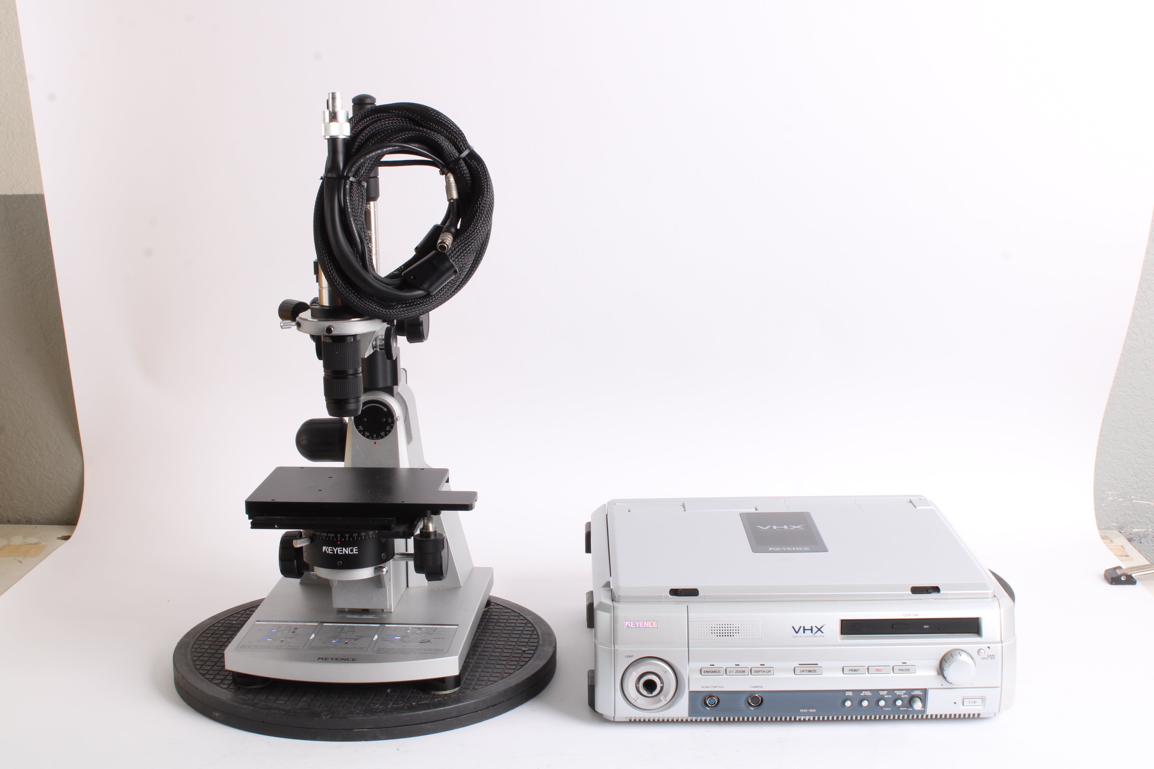 Keyence VHX-100K High Resolution Digital Microscope w/ VH-S30K - AS IS ...