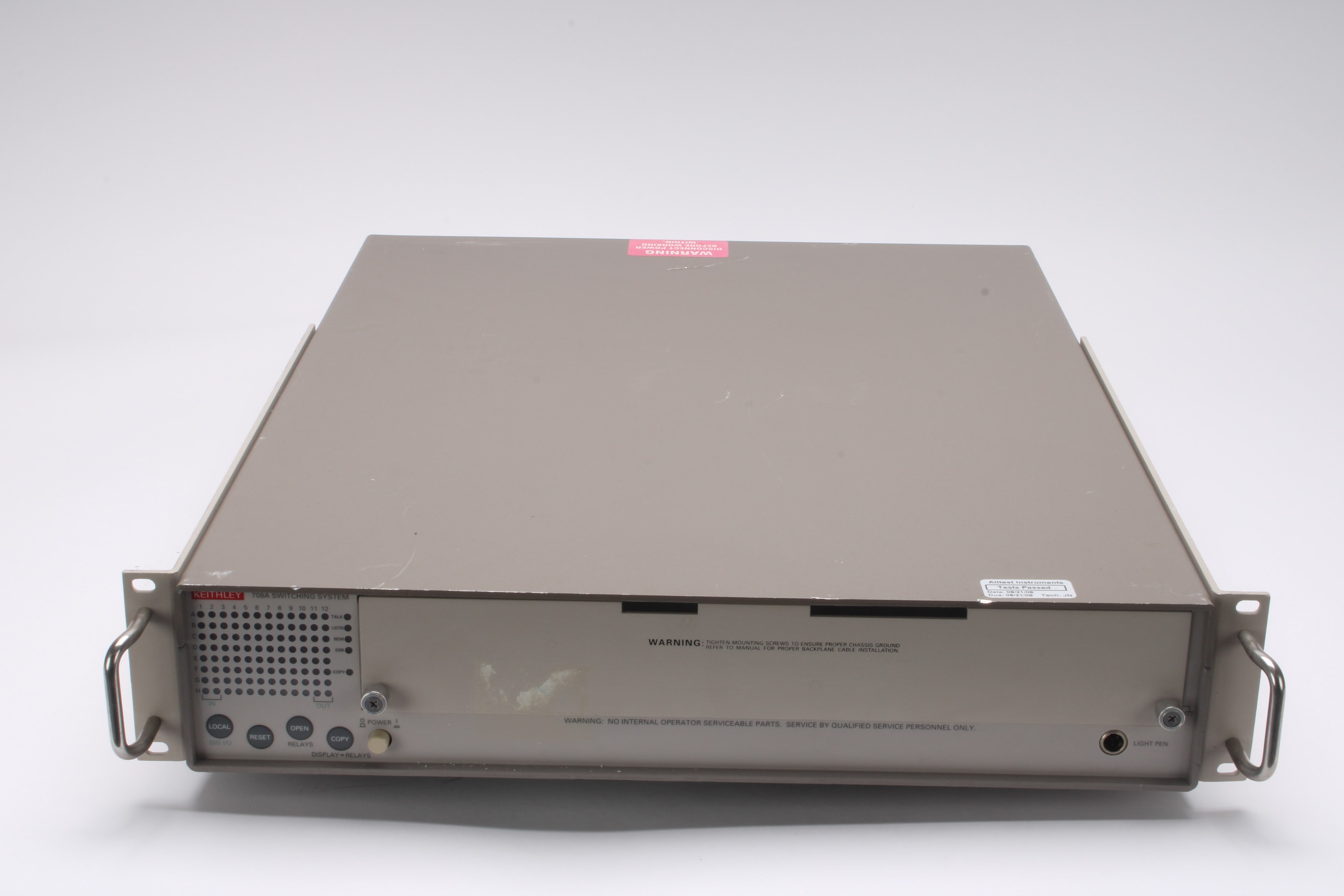 Keithley 708A Switching Matrix Mainframe – NTC Tech