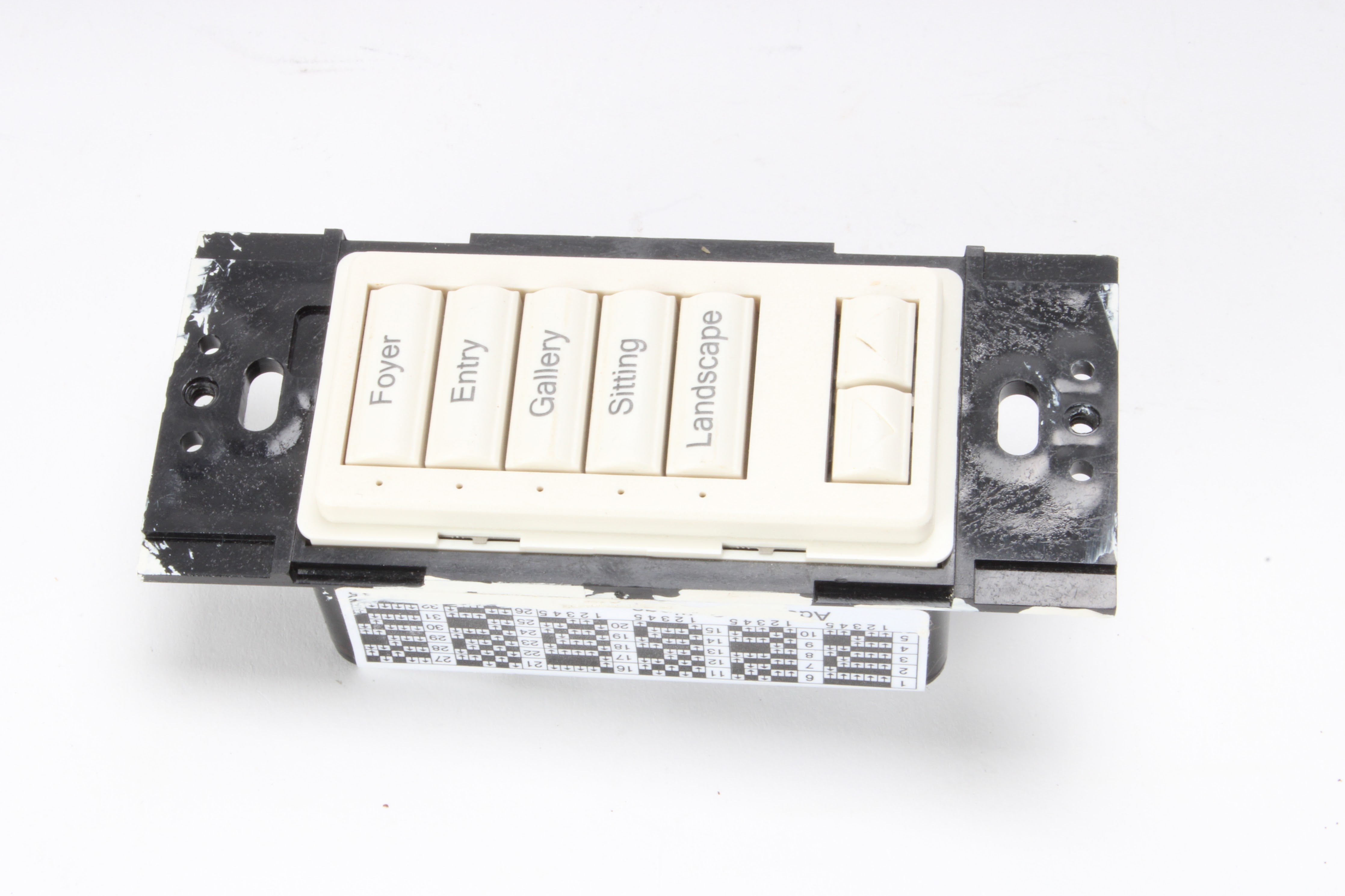 Lutron STWD-5BRL Wired seeTouch Keypad - Fair Condition – NTC Tech