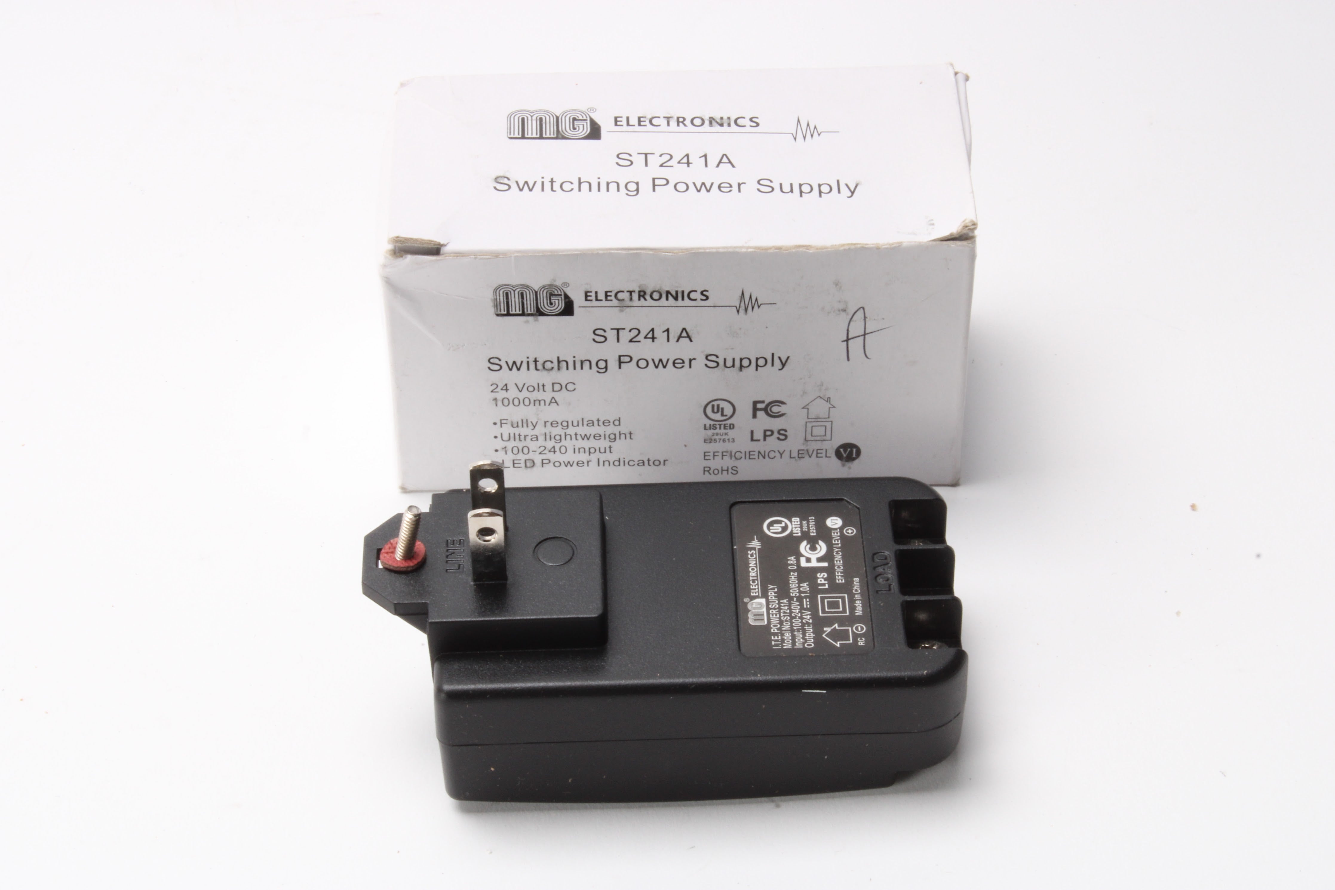 MG Electronics ST-241A I.T.E Power Supply 24VDC 1.0A - New Open Box ...