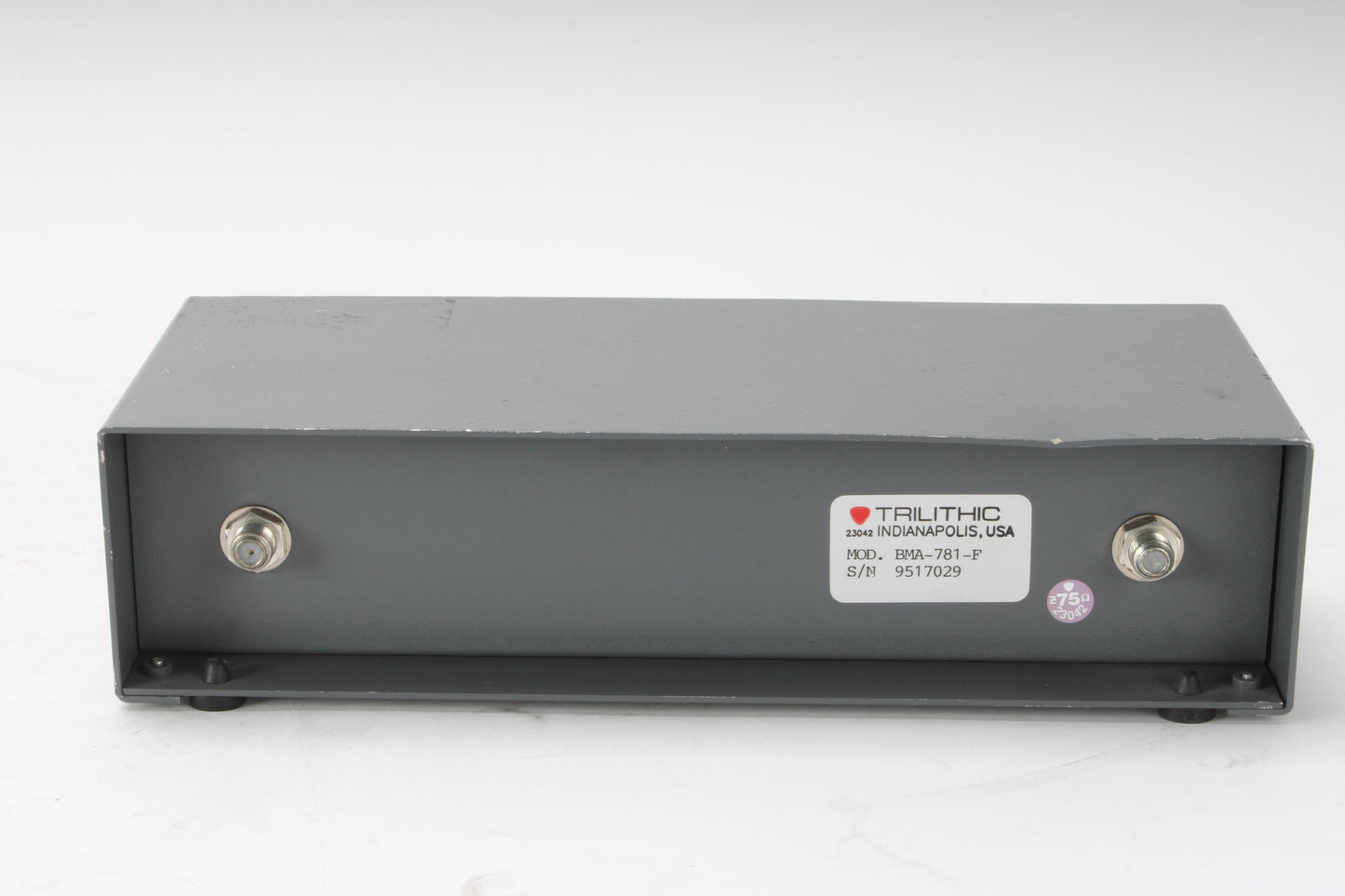 Trilithic BMA-781-F 75 Ohm Variable Attenuator - Fair Condition – NTC Tech