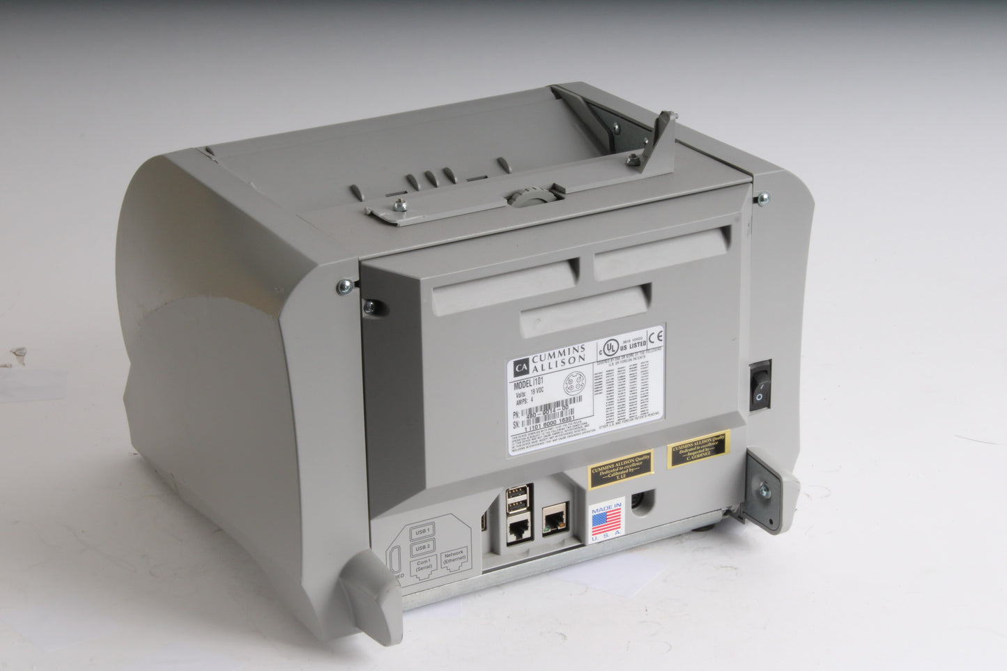 Cummins Allison i101 JetScan IFX i100 Automated Currency Counter AS IS – NTC Tech