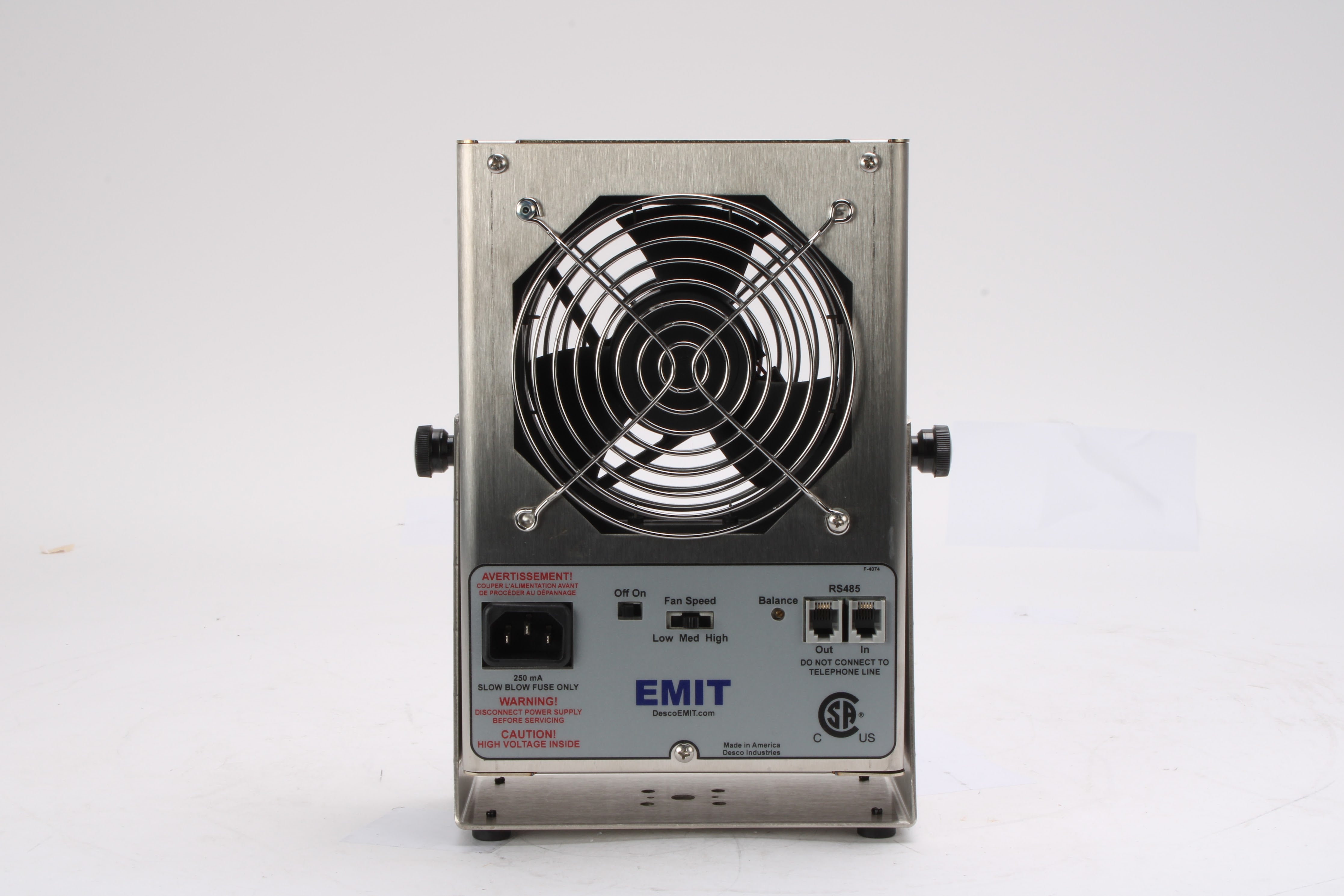 Desco EMIT 50663 ZVI-5100-1 Zero Volt Benchtop Ionizer – NTC Tech