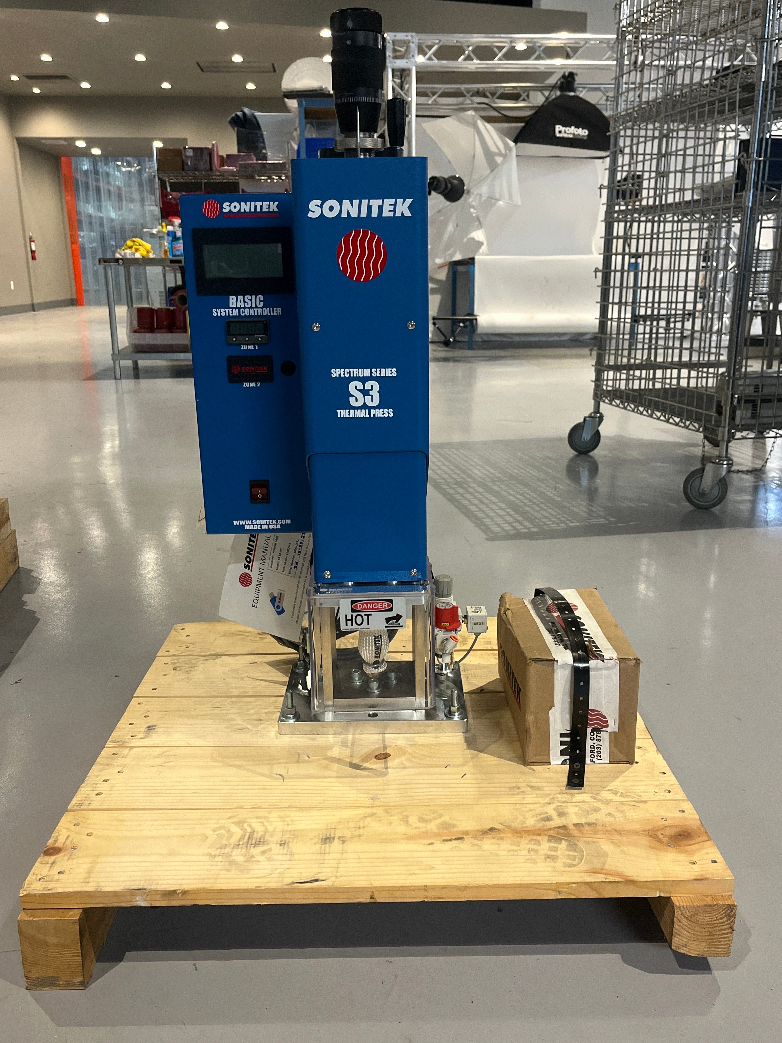 Sonitek S3 Basic Spectrum Series Thermal Press With Accessories - New ...