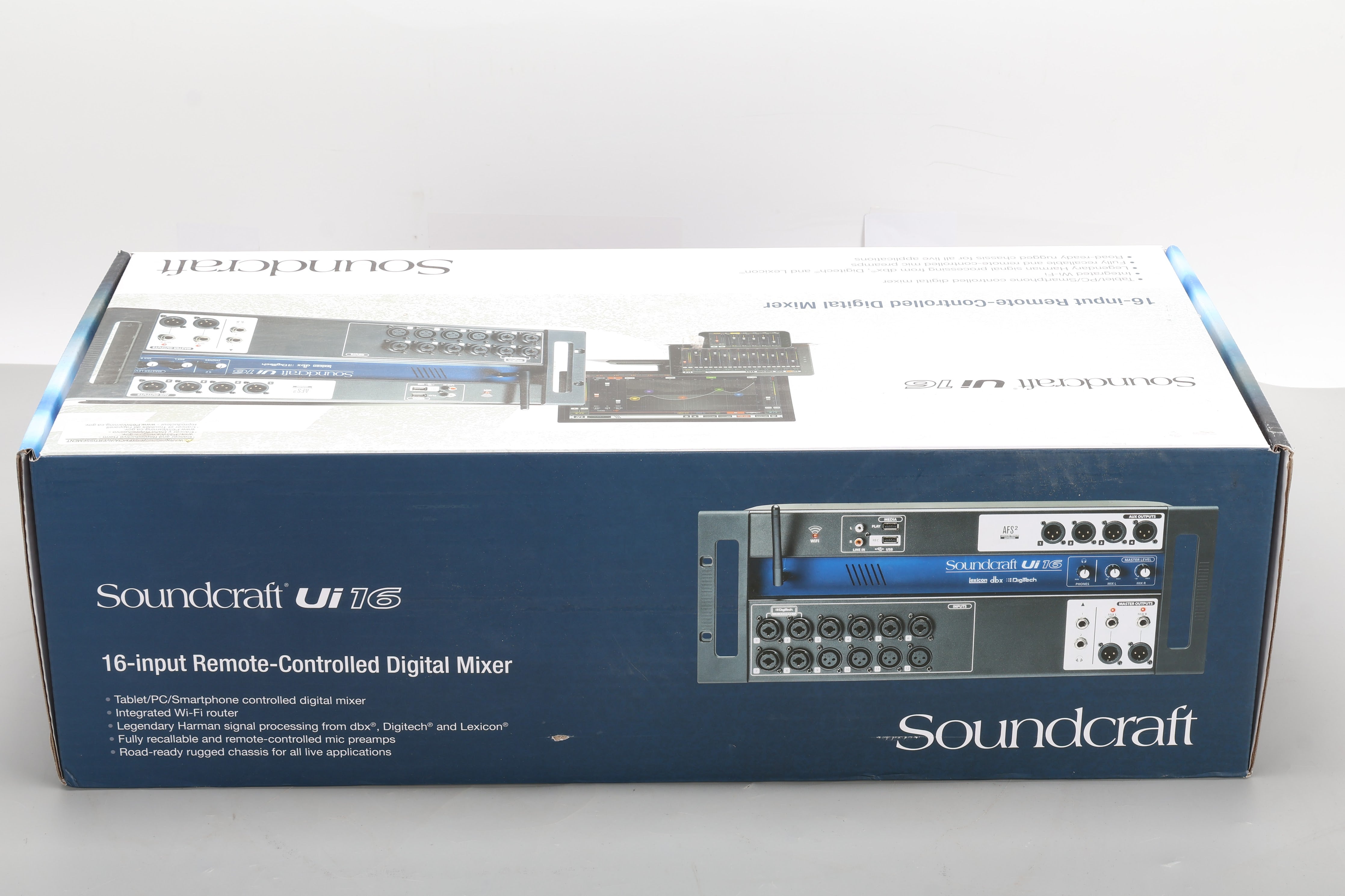 Soundcraft Ui16 16-Input Remote Controlled Digital Mixer - NEW – NTC Tech