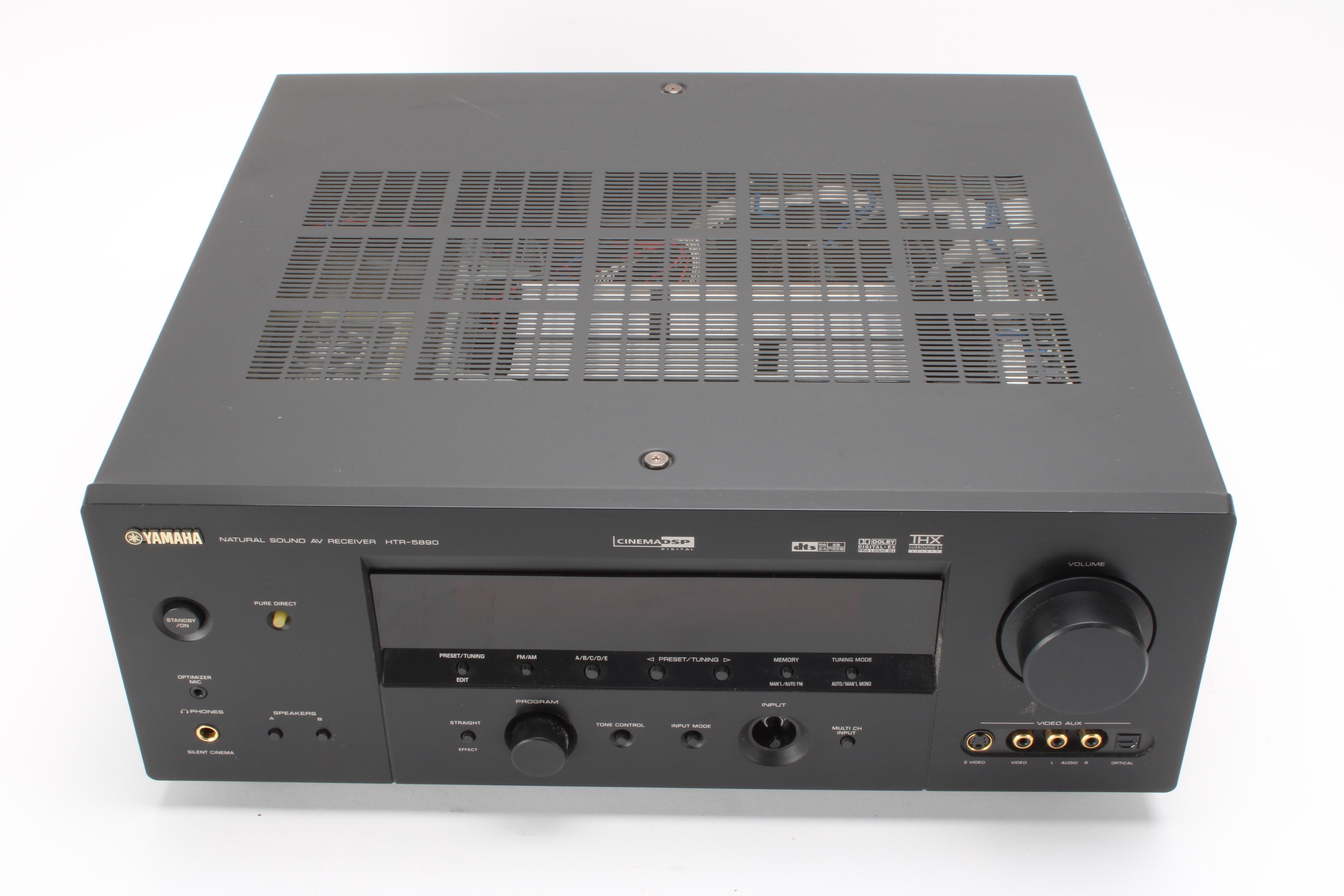 Yamaha HTR-5890 7.1-Channel Home Theater Receiver - Fair Condition ...