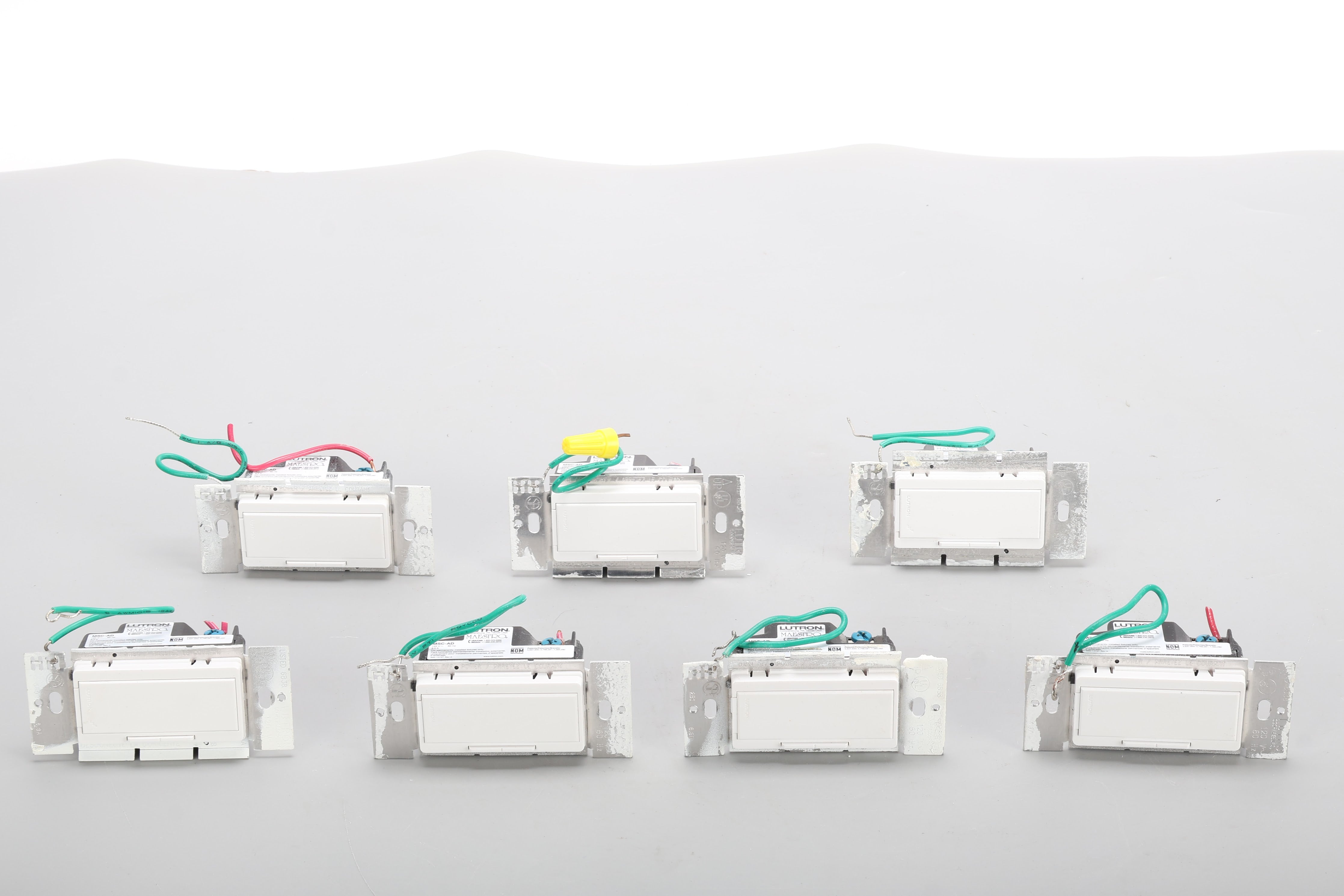 Lutron MSC-AD Dimmer Switch White - Lot of 7 – NTC Tech