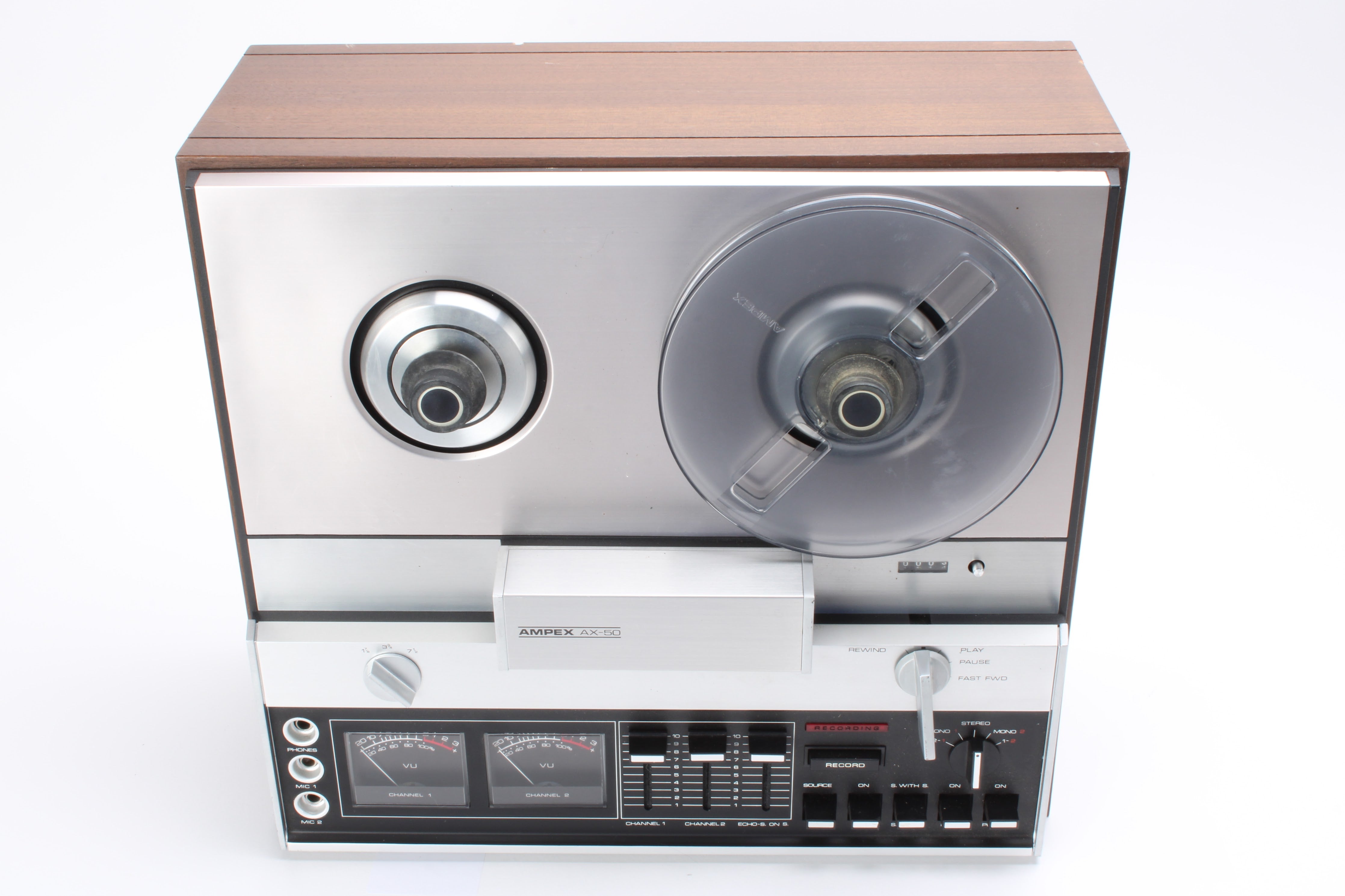 Ampex AX-50 Reel to Reel Tape Recorder / Player - AS IS For Parts – NTC ...