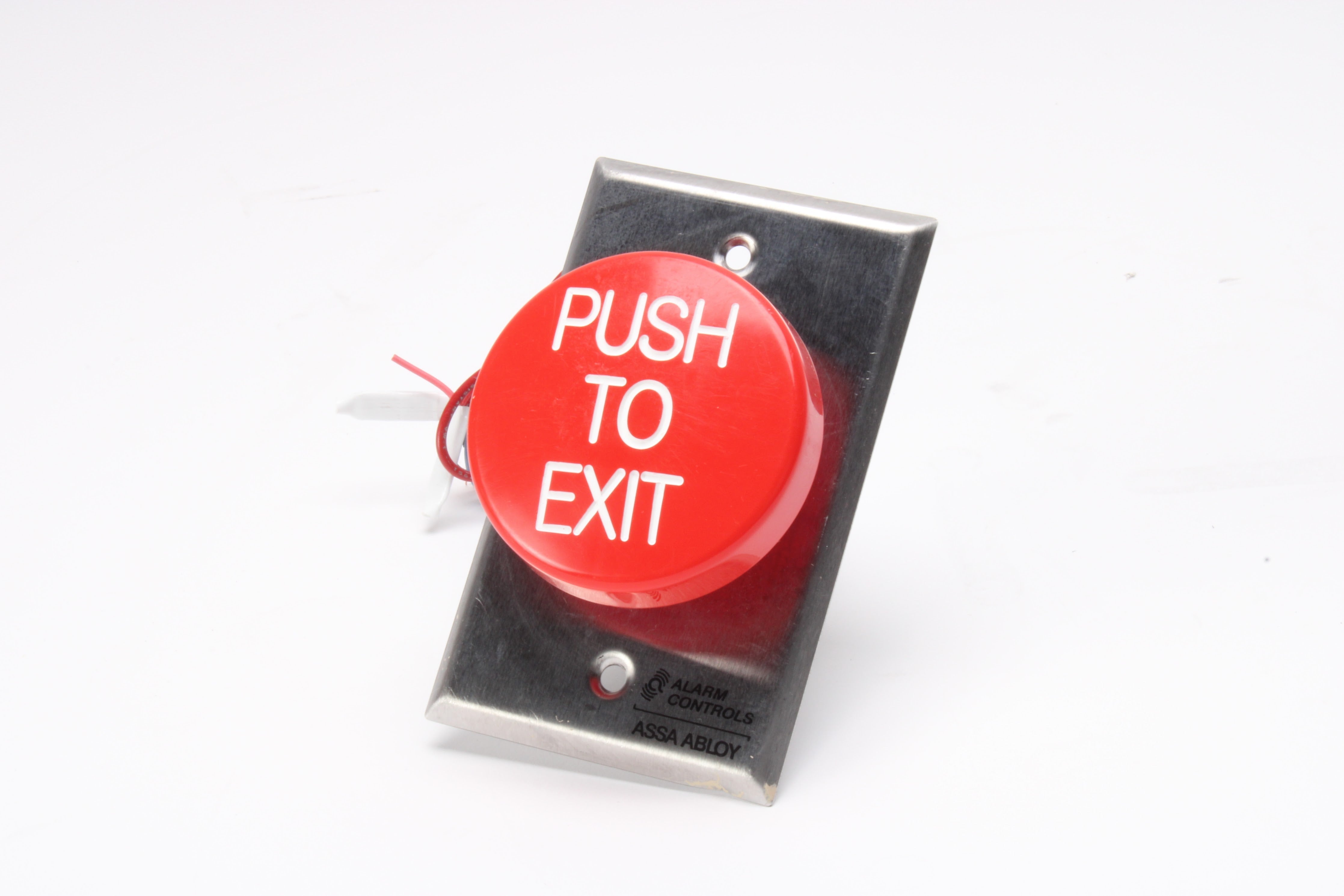 Alarm Controls TS-60 Exit Push Button - Fair Condition – NTC Tech