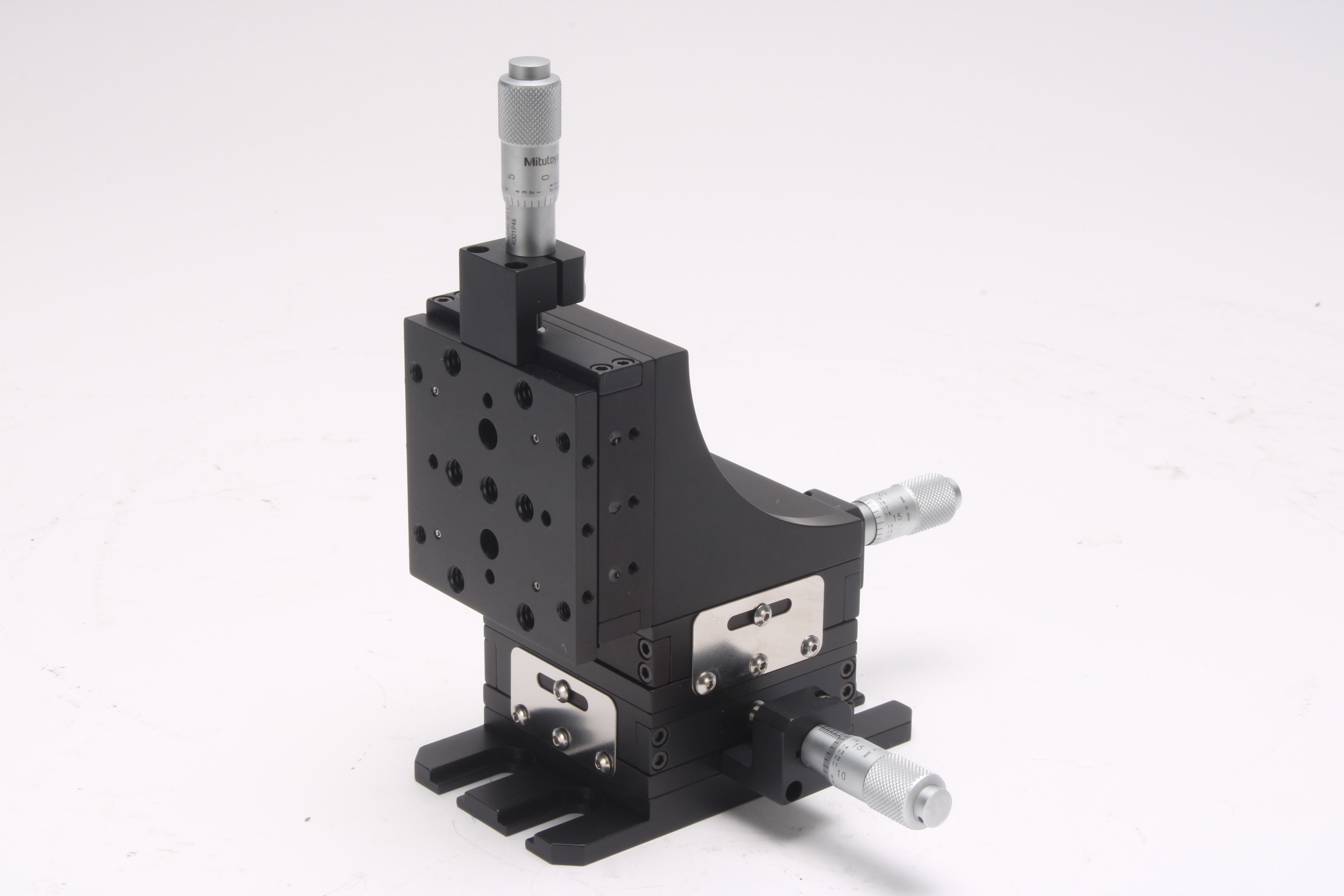 Thorlabs MT3 1/2" XYZ Translation Stage w/ Mitutoyo Standard Micromete ...