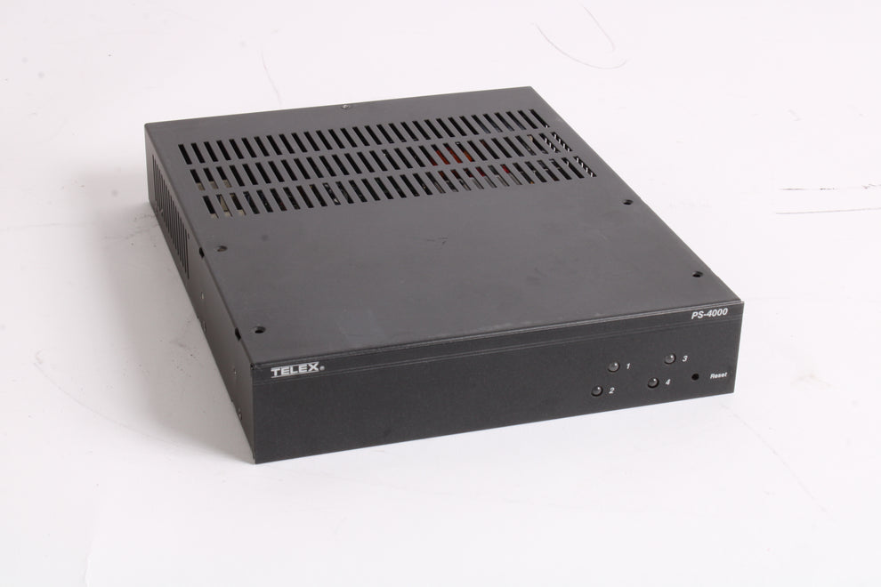 Telex PS-4000 4 Channel Intercom Power Supply – NTC Tech