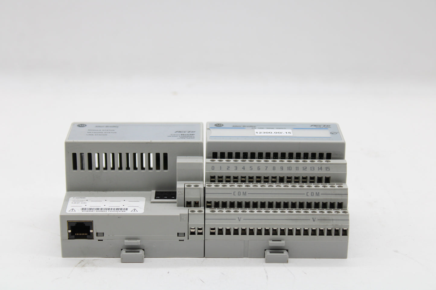 Allen Bradley 1794-AENT Flex EtherNet/IP Adaptor W/ 1794-IB16 16 Point ...