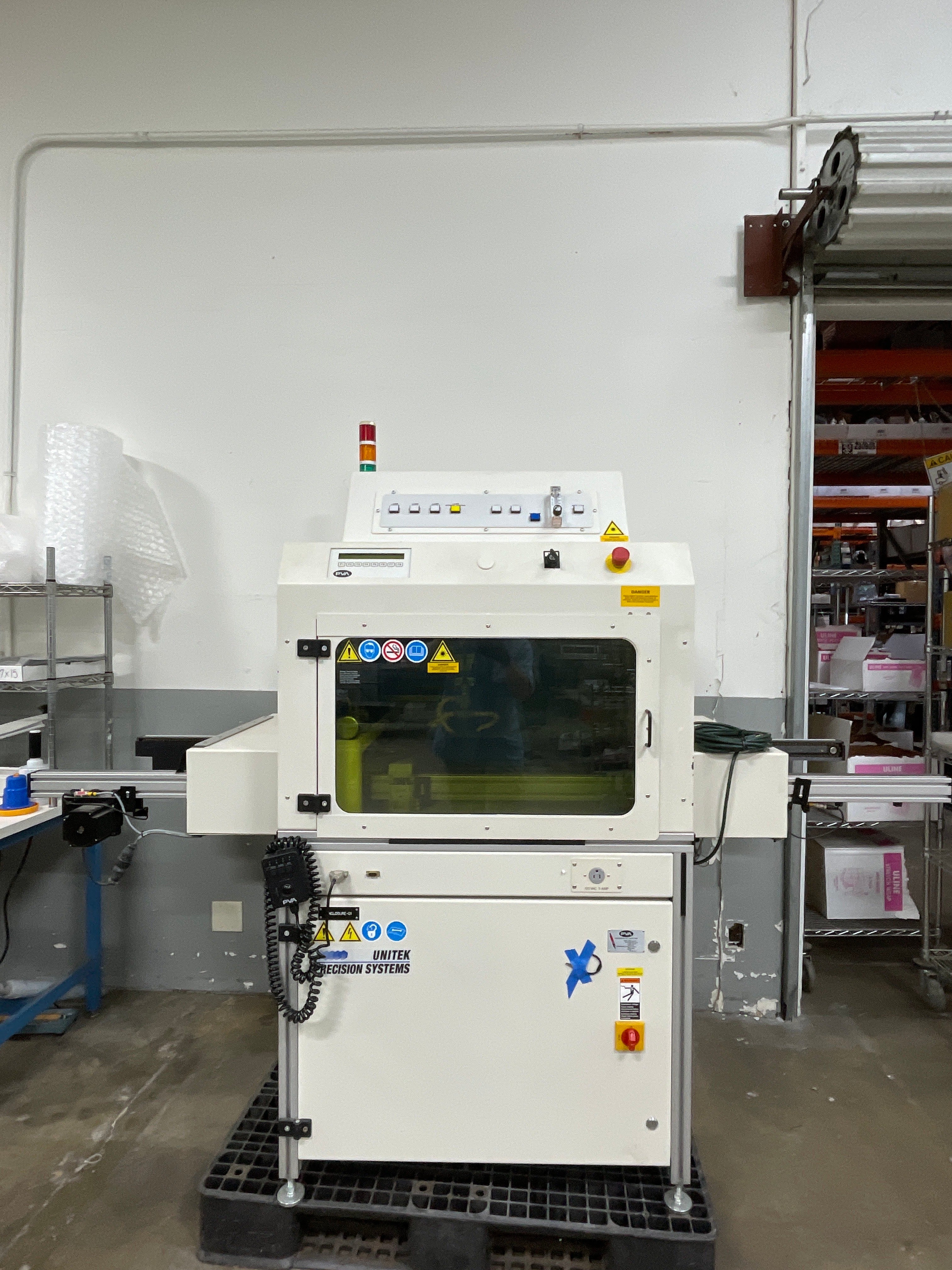Unitek Miyachi 118380.7 Laser Workstation W/ Teach Pendant & Generator ...