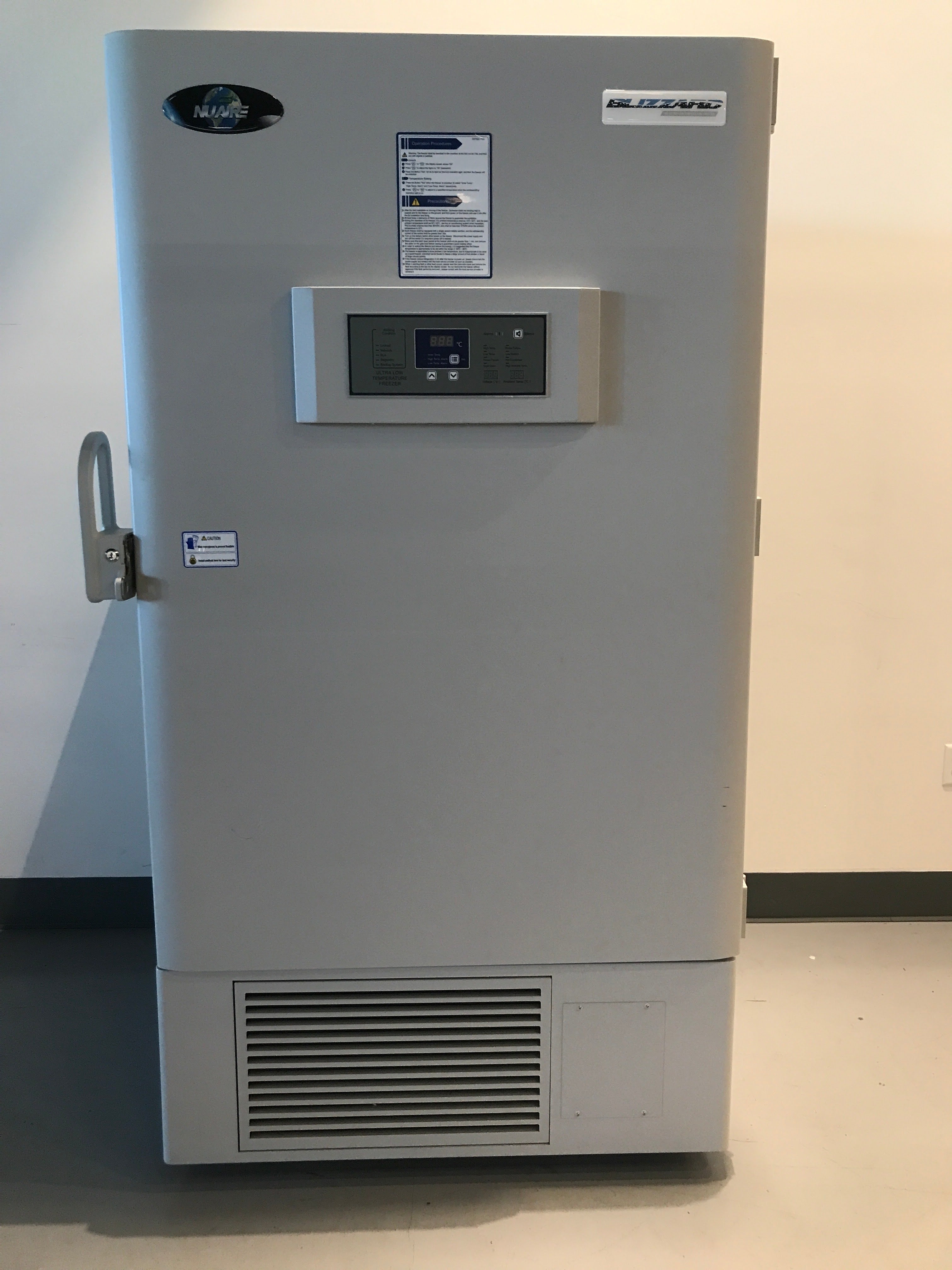 Blizzard Nuaire NU-99828JG -80C Ultra Low Temperature Freezer – NTC Tech