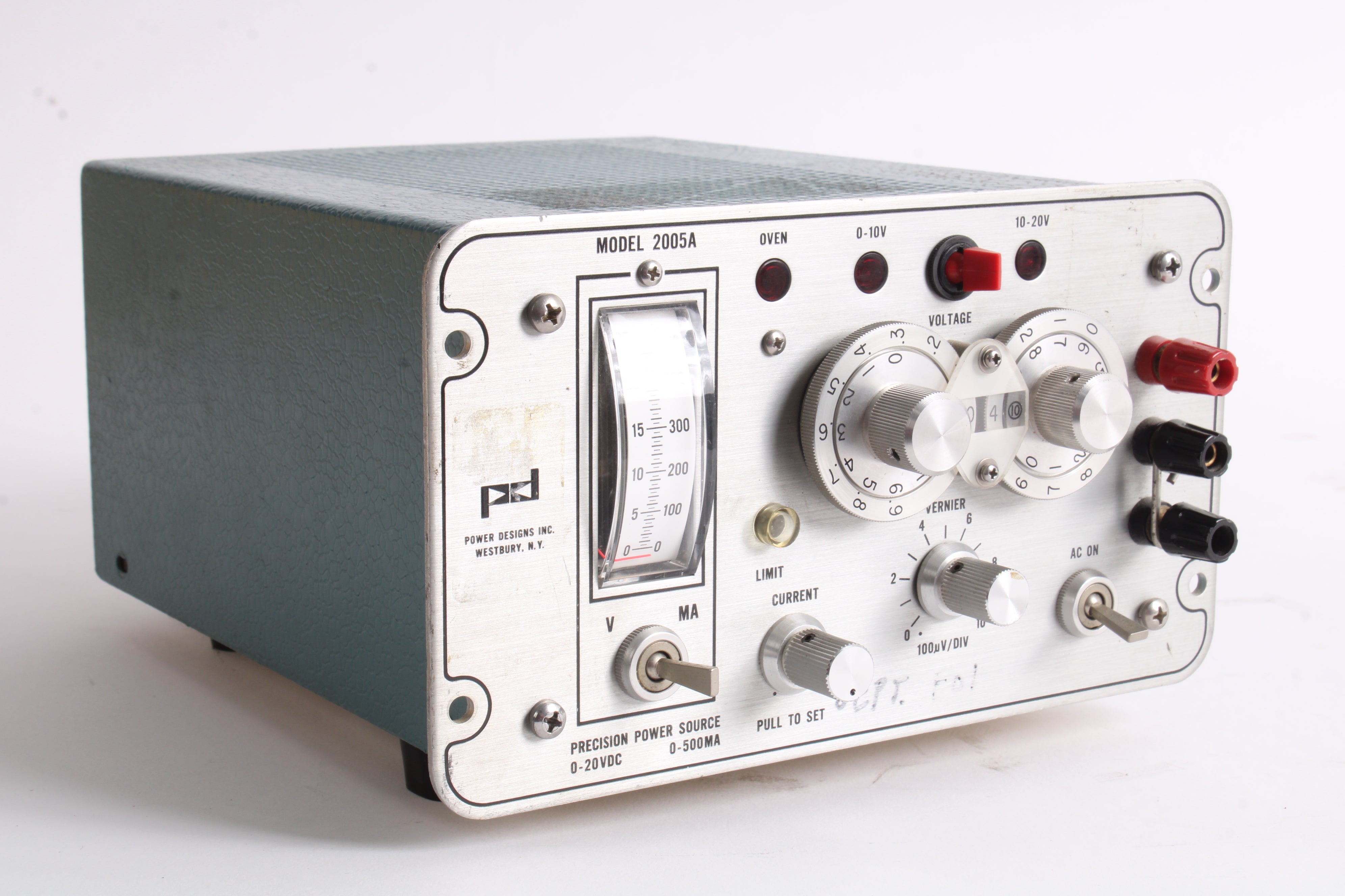 Power Design 2005A Precision Power Source 0-20VDC - Fair Condition ...