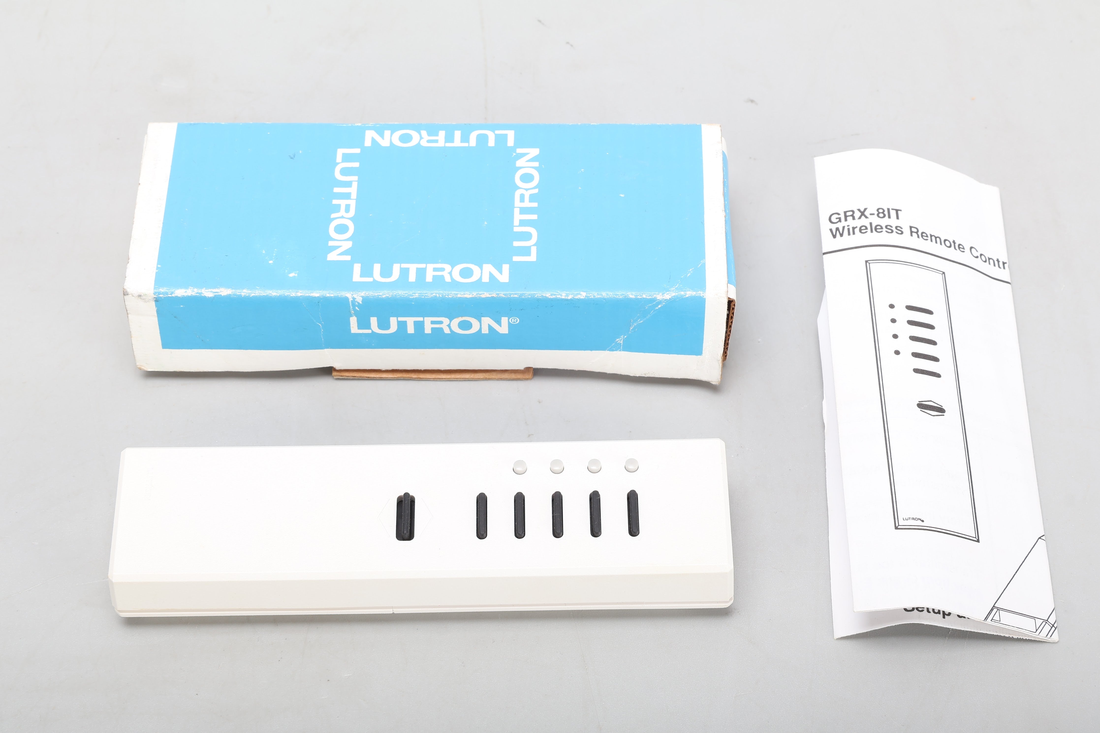Lutron GRX-8IT-WH Wireless Remote Control With Box – NTC Tech