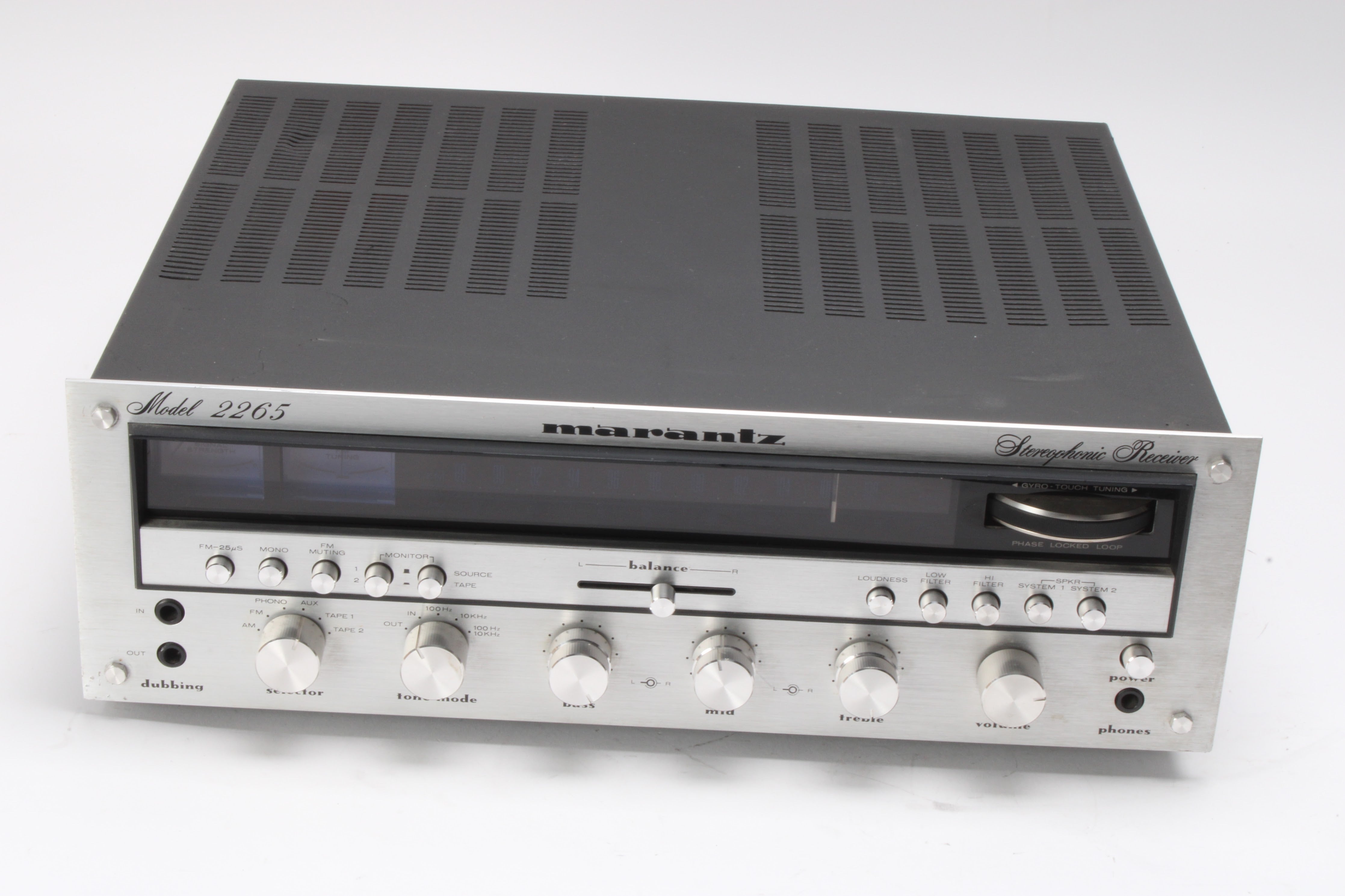 Marantz 2265 Stereo Receiver Vintage Hi-Fi 65WPC Silver Face – NTC Tech