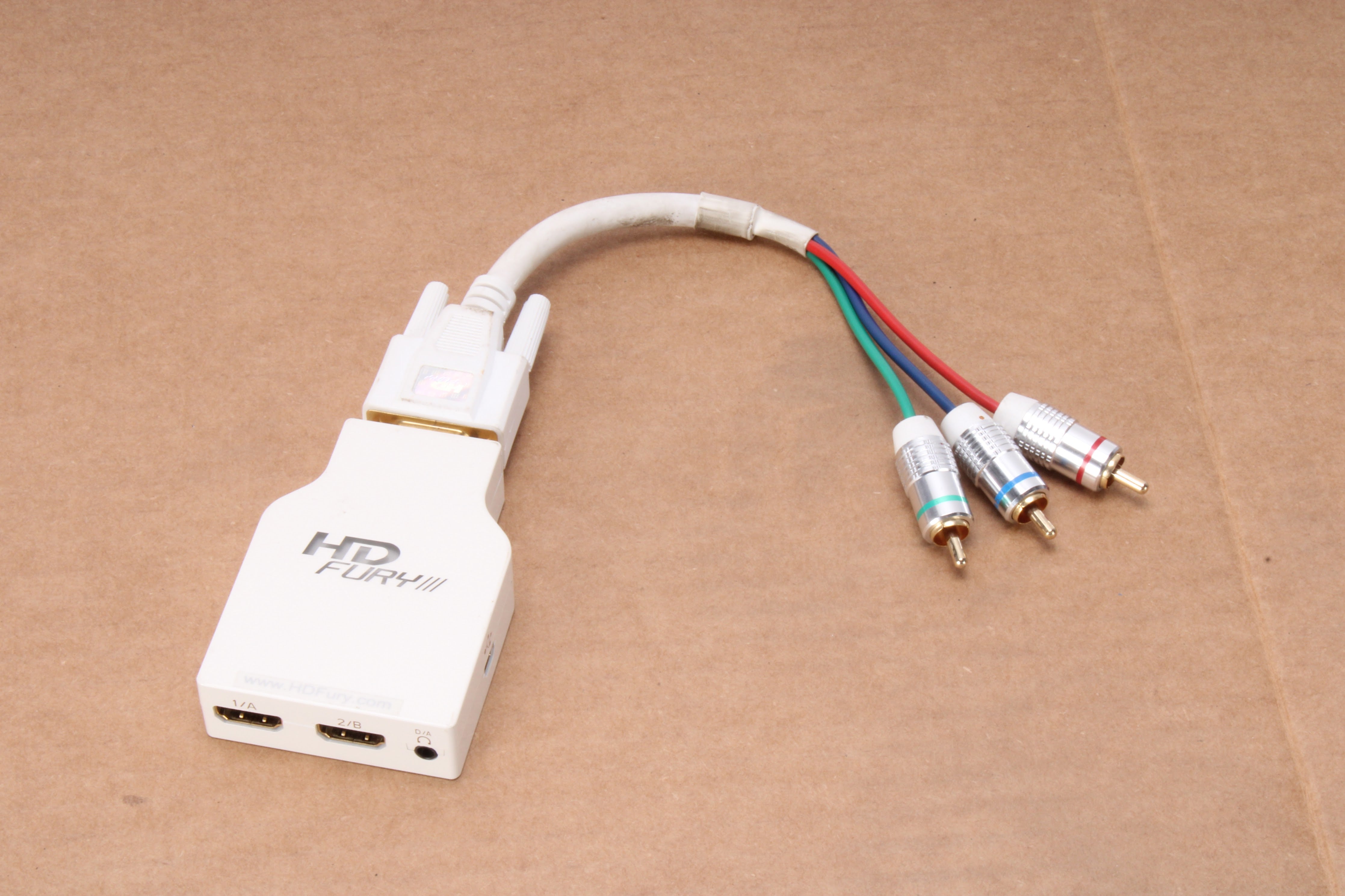 HD Fury III HDMI to VGA Converter With VGA to RGB Adapter – NTC Tech