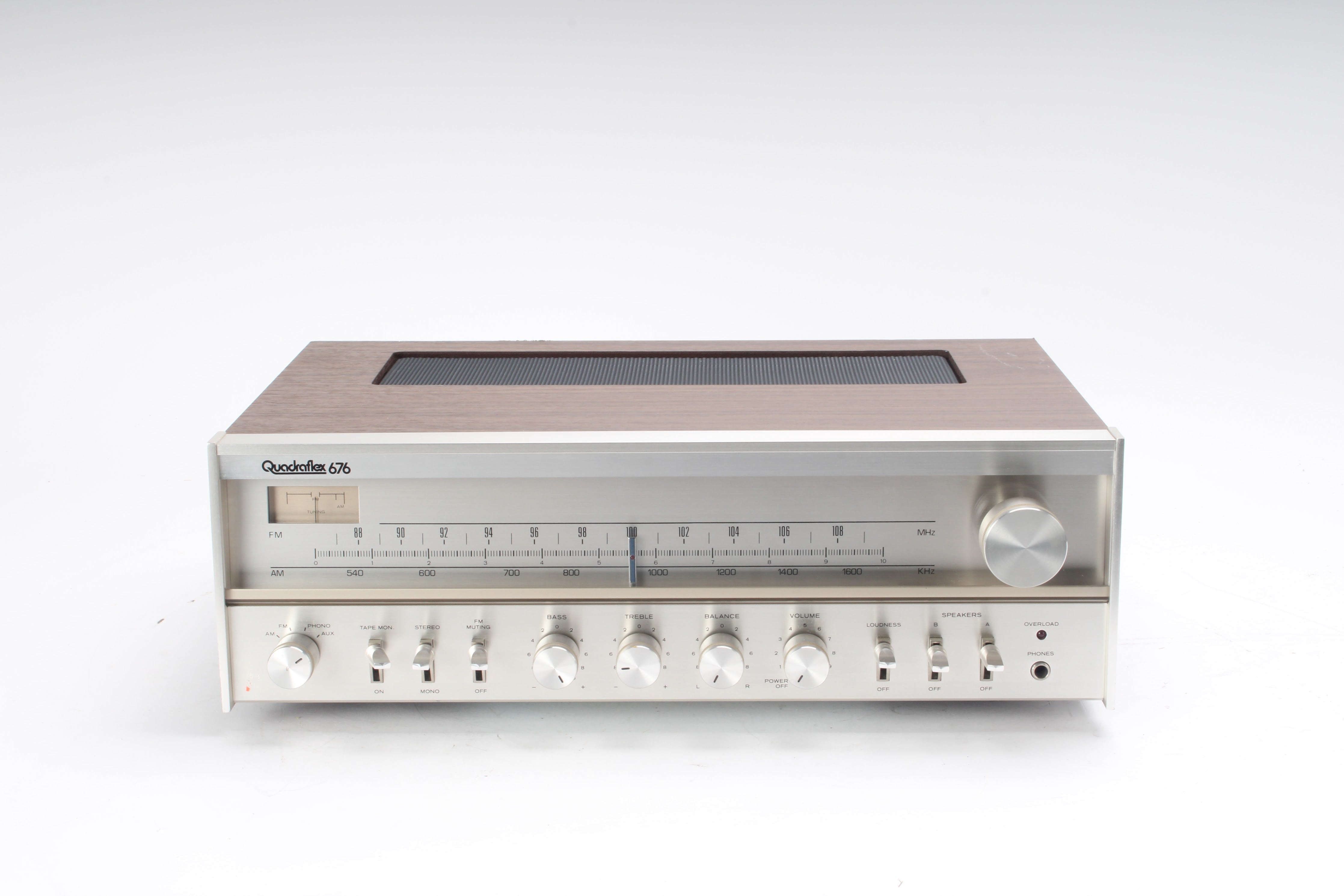 Quadraflex 676 AM / FM Vintage Stereo Receiver Amplifier – NTC Tech