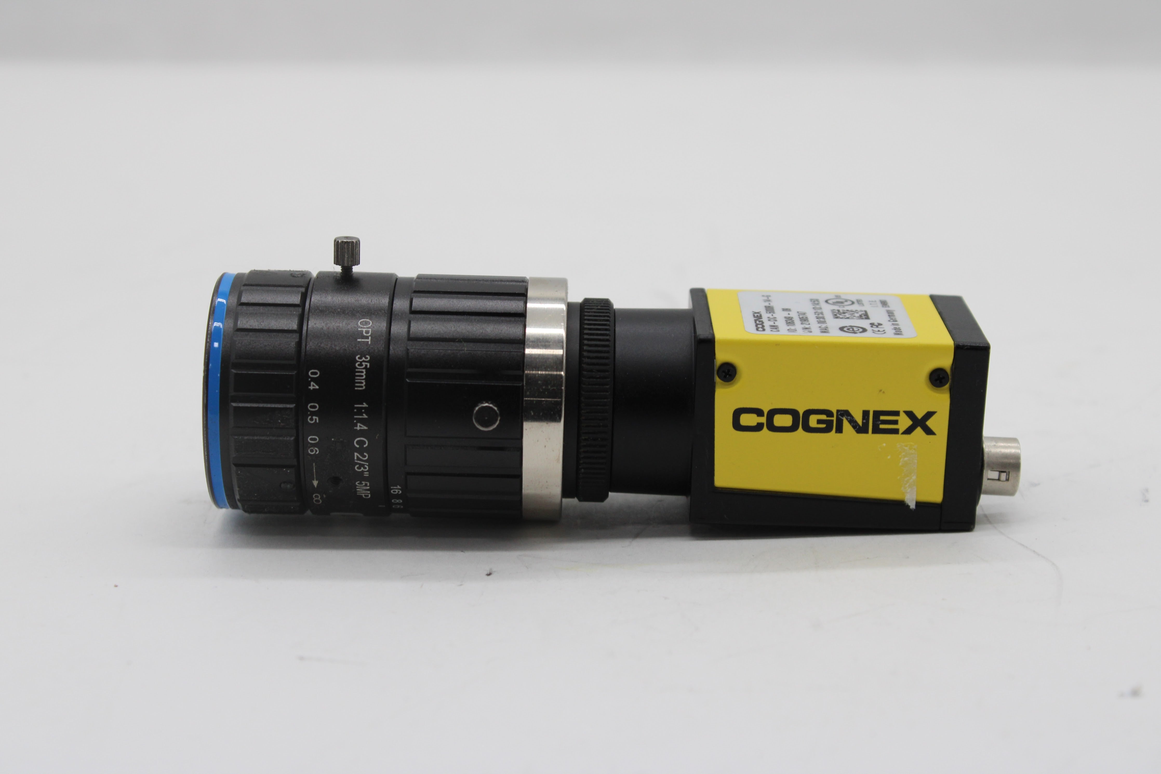 Cognex Industrial Camera CAM-CIC-5000R-14-G With Lens OPT-AC3514-5M ...