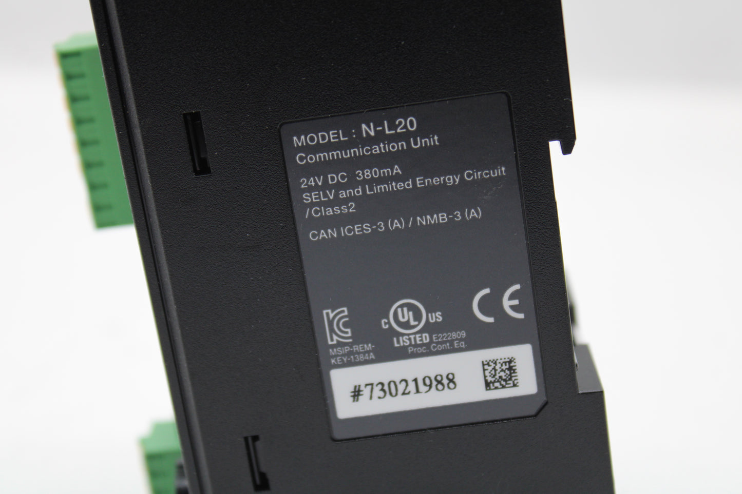 Keyence NL20 Ethernet Connection Communication Unit – NTC Tech