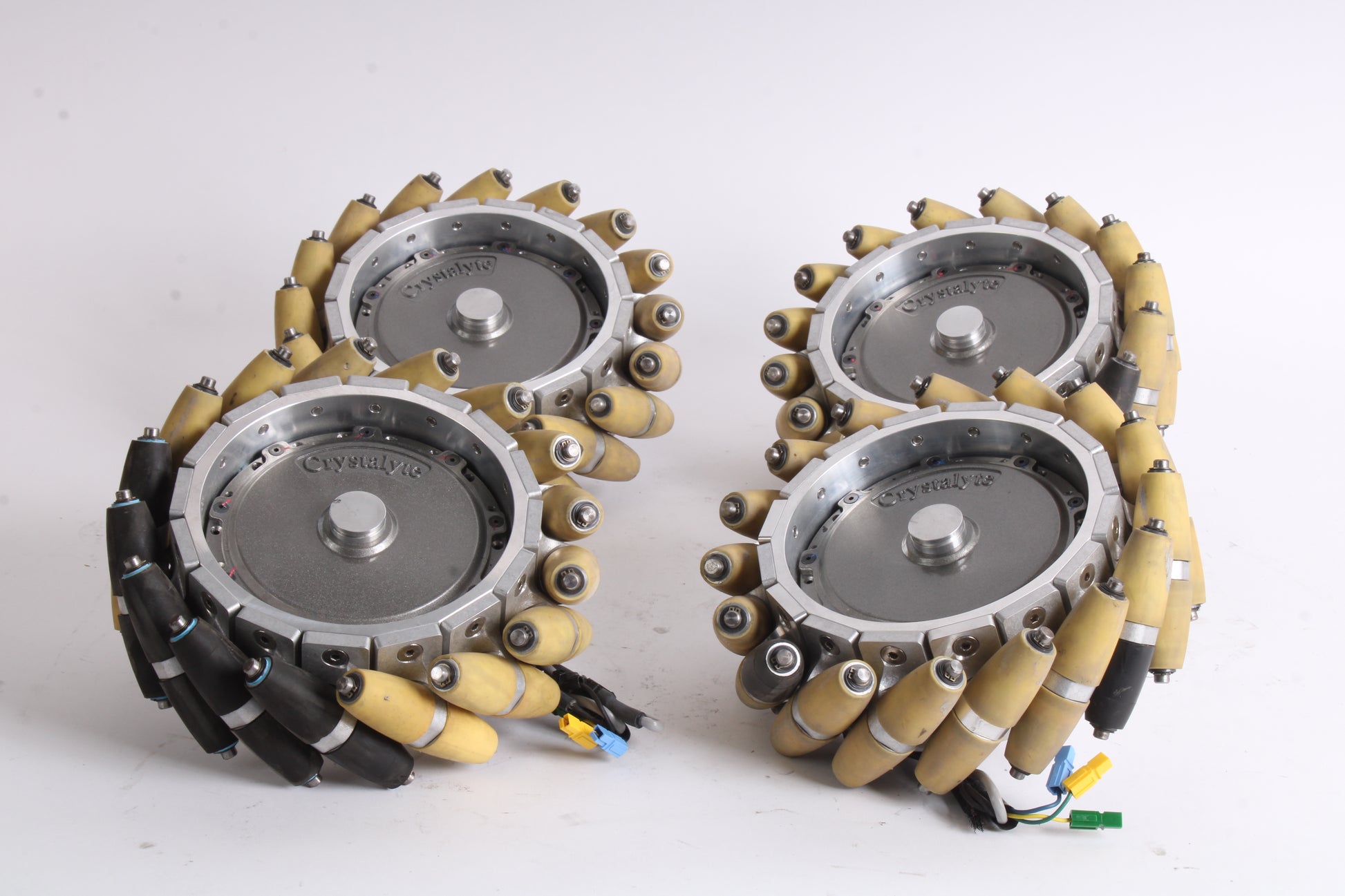 Crystalyte Mecanum Omni-Directional Hub 10" Wheel Set W/ Display – NTC Tech