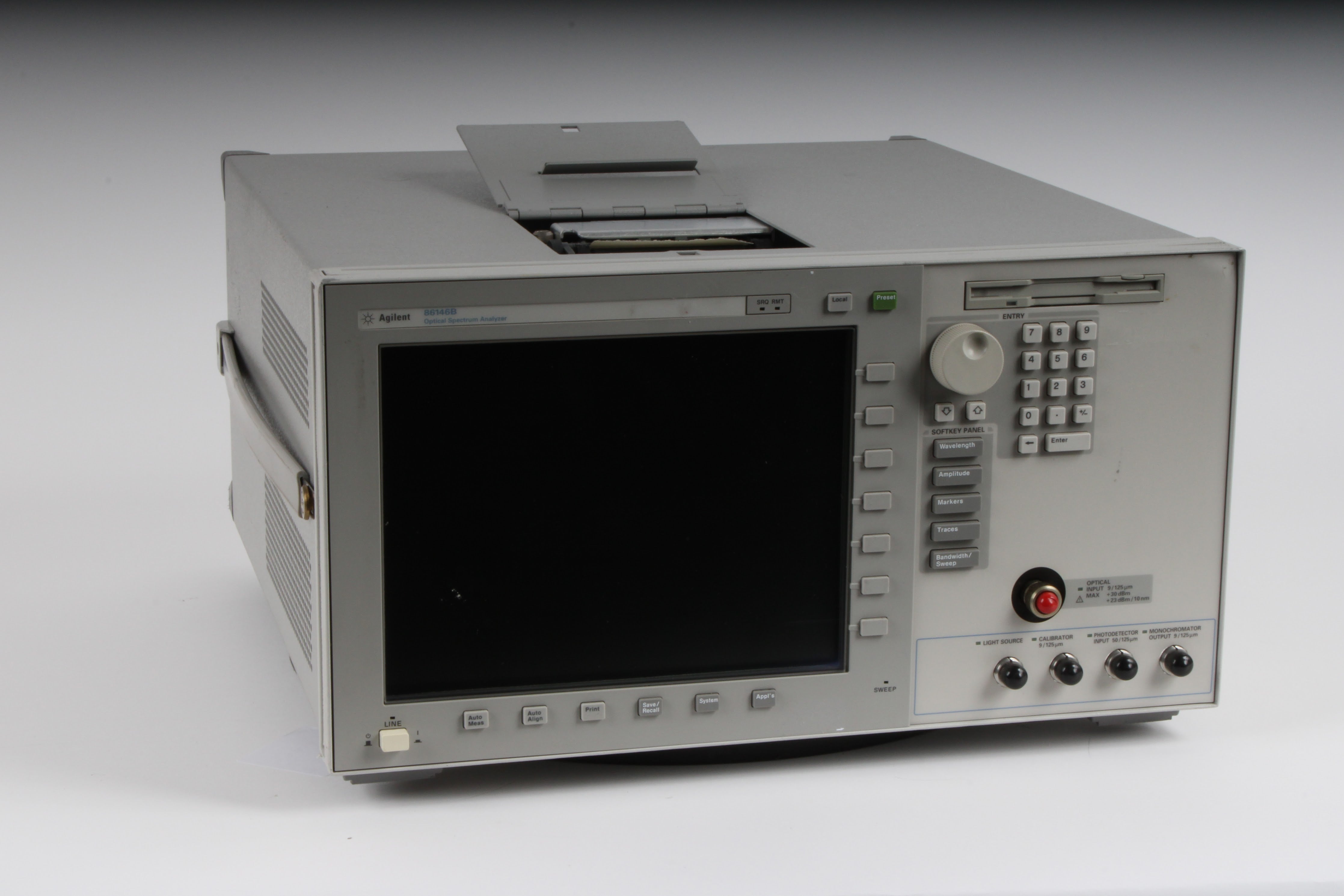 Agilent 86146B Optical Spectrum Analyzer, 600nm to 1700nm With Options ...