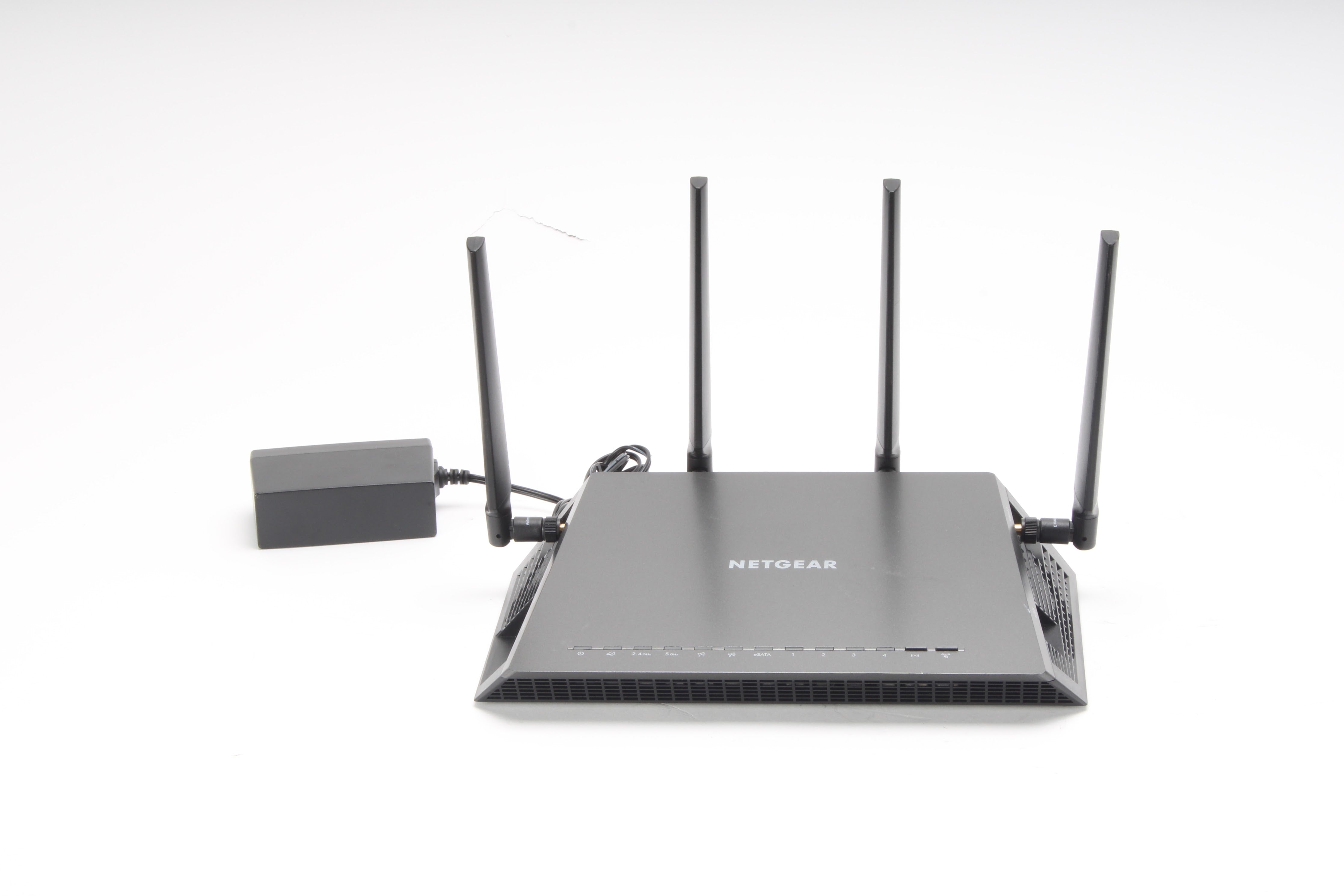 Netgear R7800 Nighthawk X4S AC2600 Wifi Router W/4x Antenna, Power Sup ...