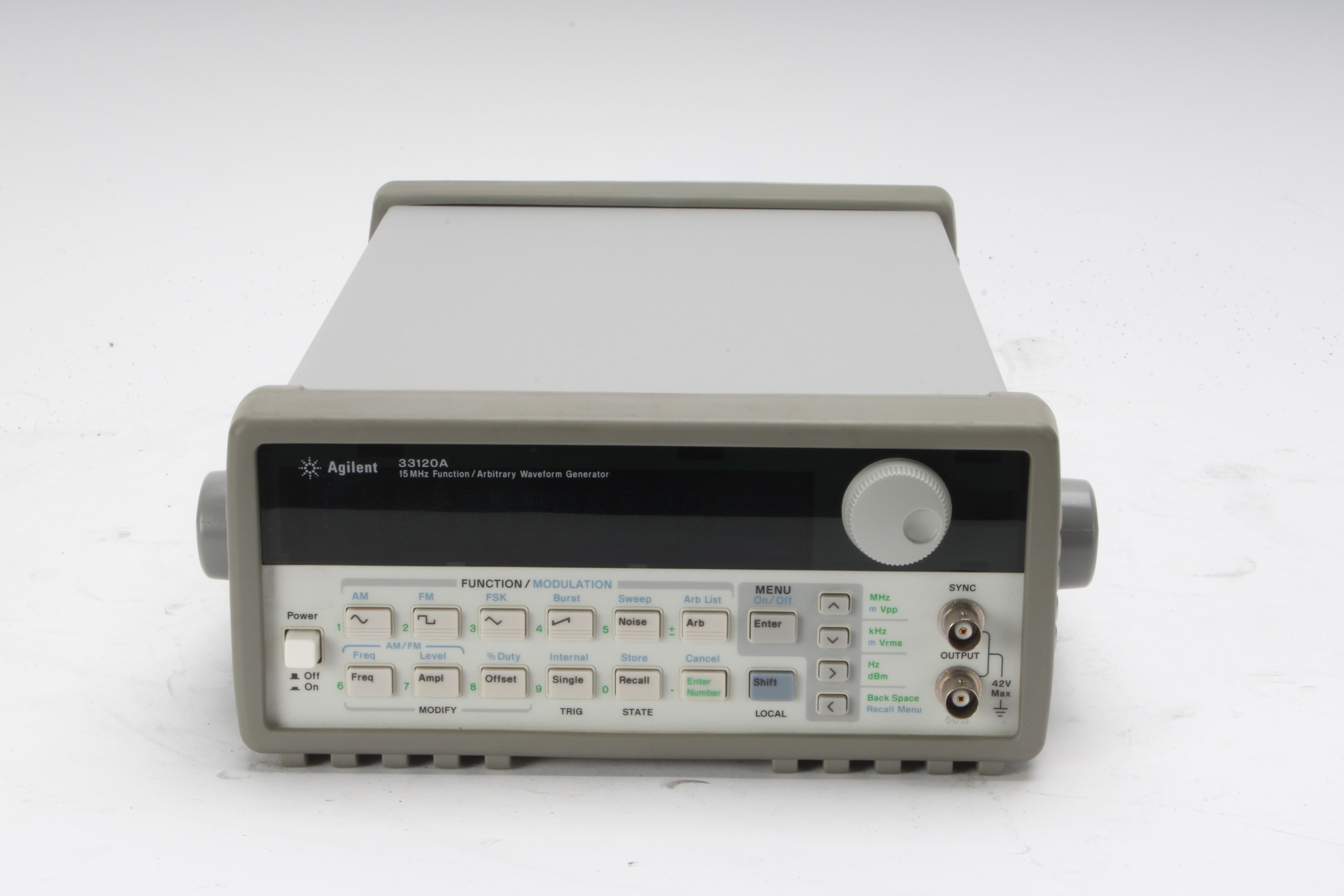 Agilent 33120A 15MHz Function / Arbitrary Waveform Generator W/ Handle ...