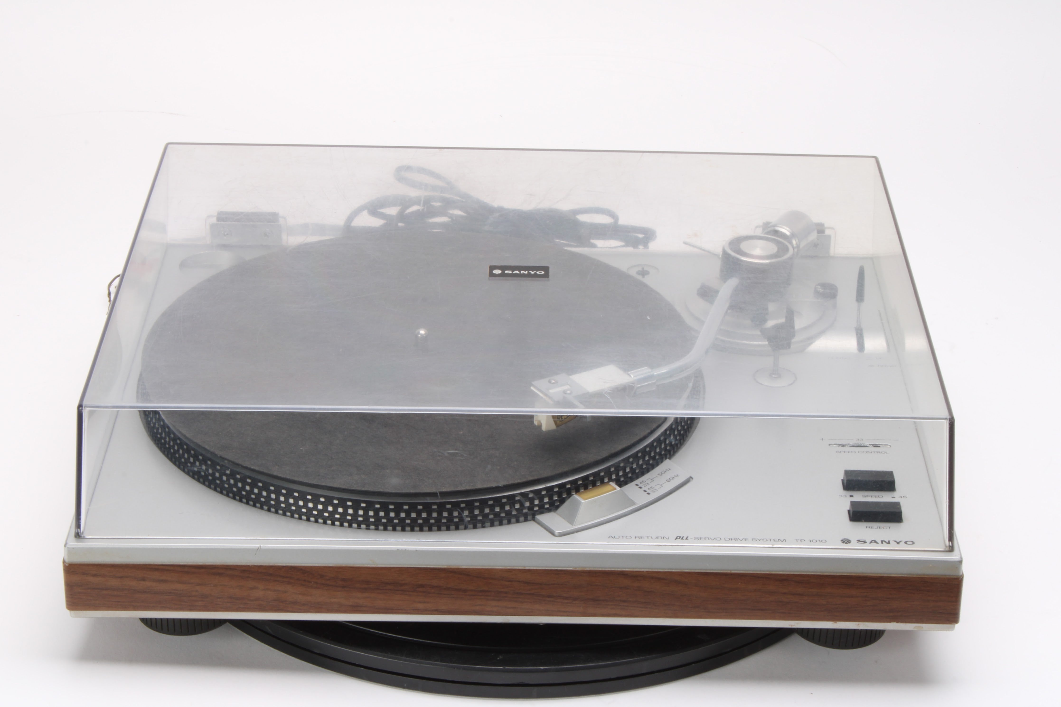 Sanyo TP1010 Record Player Turntable With Stanton 500 Cartridge - Fair ...
