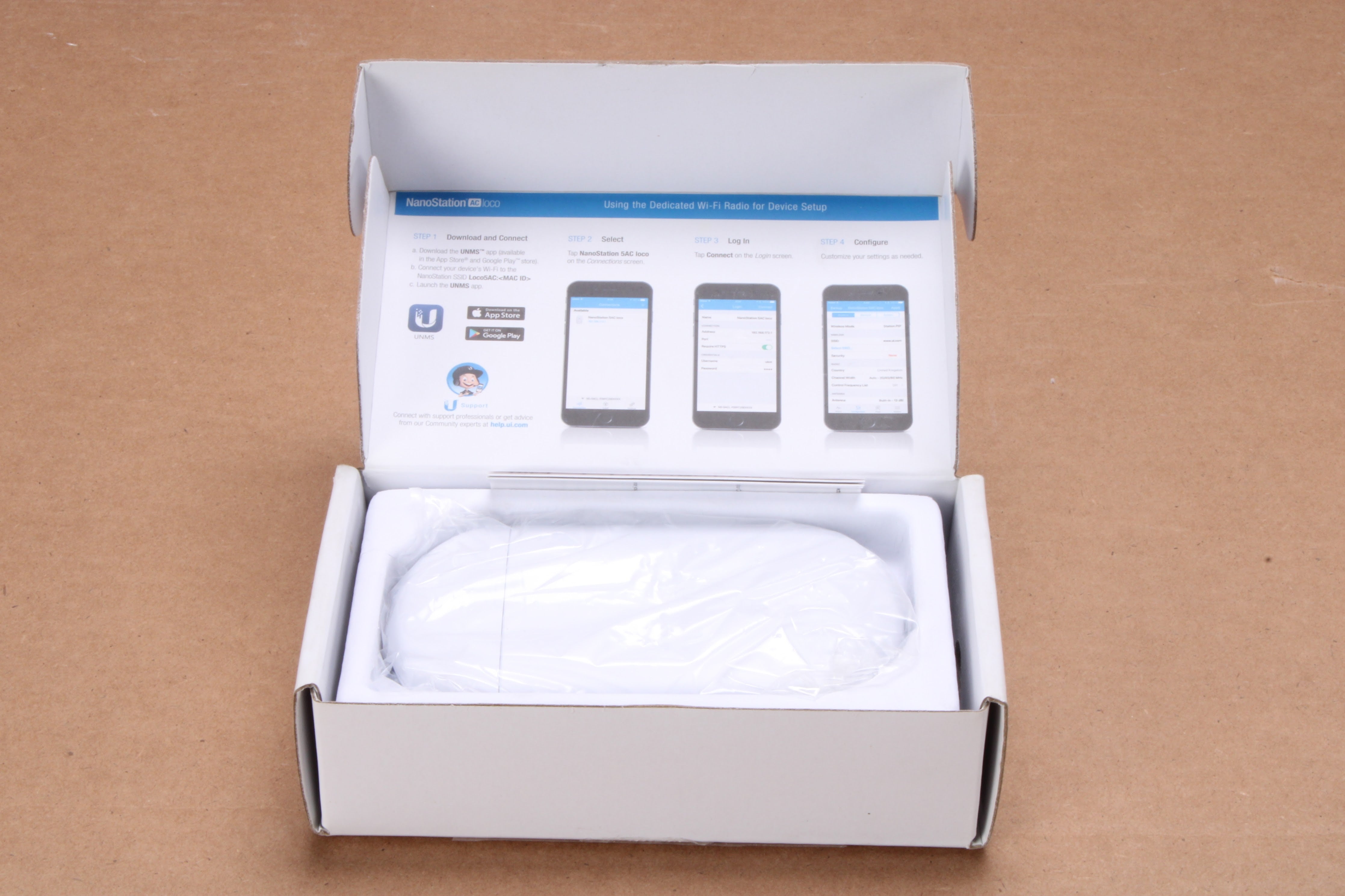Ubiquiti Loco5AC Networks NanoStation AC Loco - New Open Box – NTC Tech