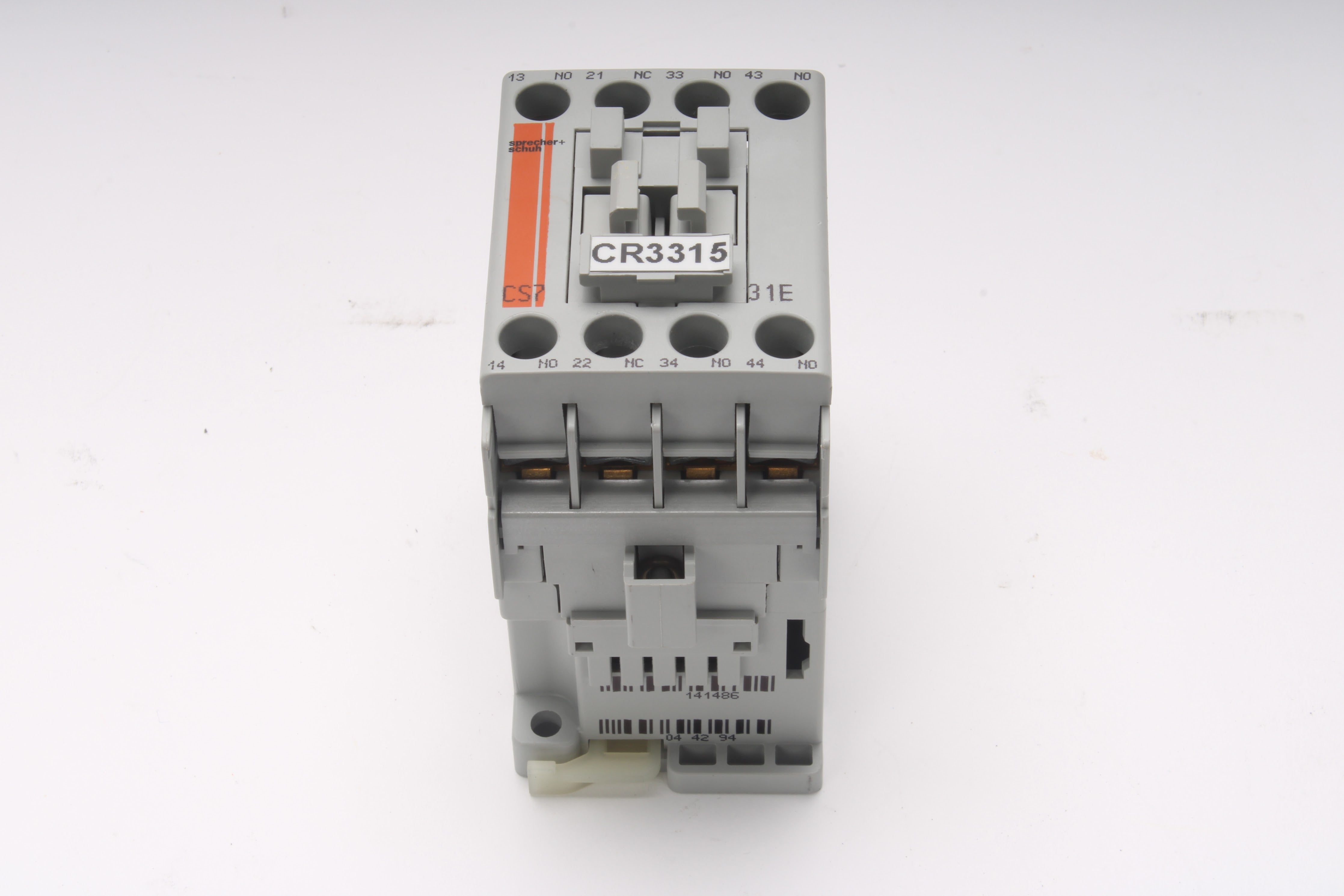 Sprecher + Schuh CS7E-31E IEC/EN 60947-5-1 General Purpose Control Rel ...
